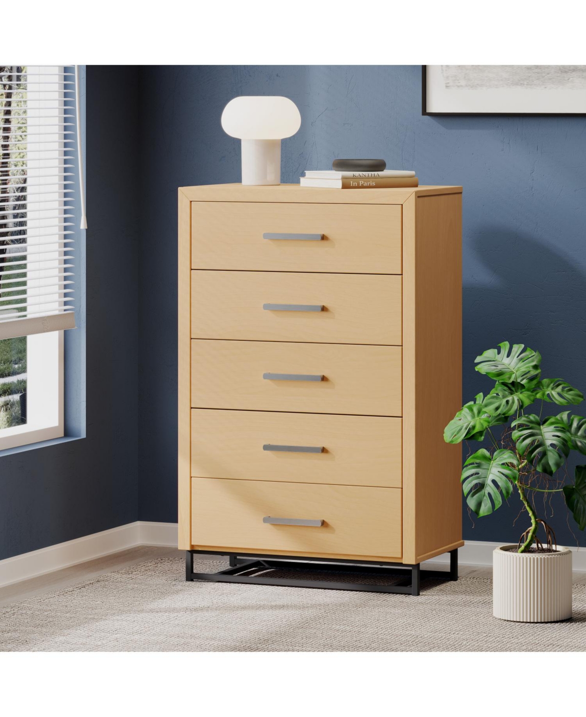 Click here for Simplie Fun Contemporary Iron-Base Dresser with St... prices