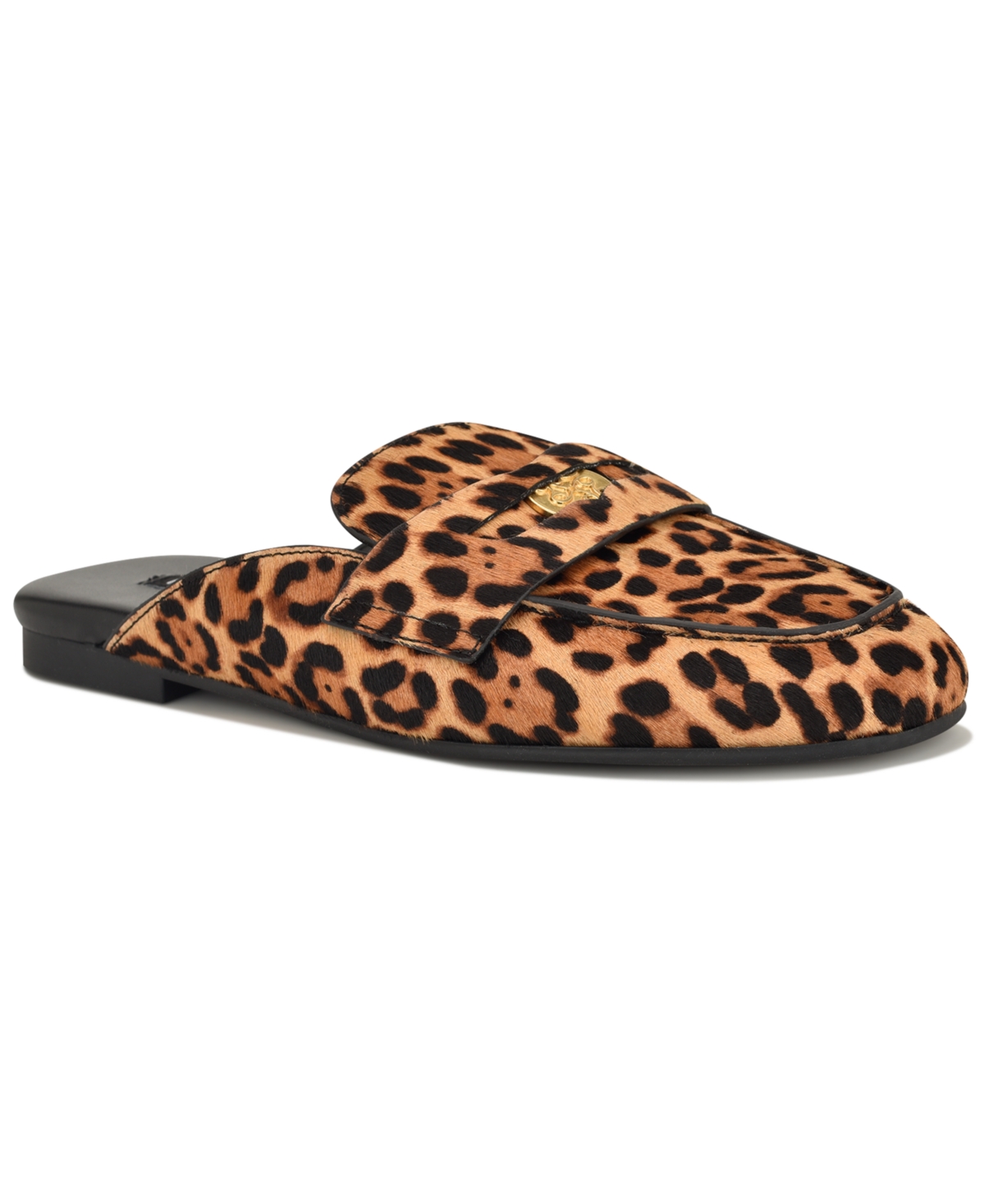 Click here for Nine West Womens Evans Mules Flats - Leopard Calf... prices