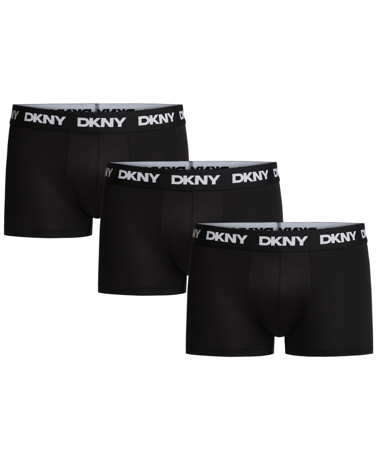 Click here for Dkny Mens Flex Microfiber Trunk Briefs  3-Pack - B... prices