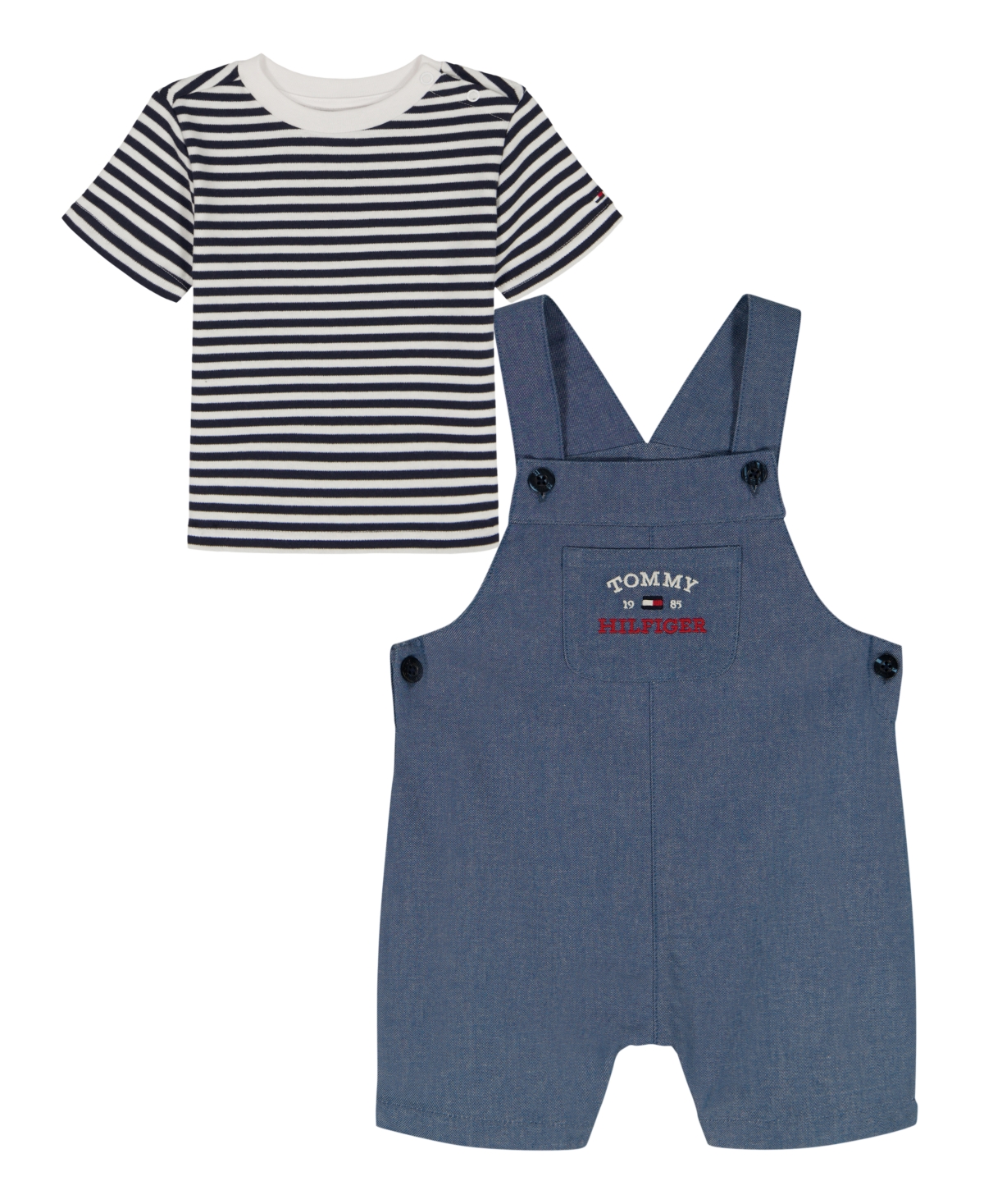 Click here for Tommy Hilfiger Baby Boys Striped Crewneck T-Shirt... prices