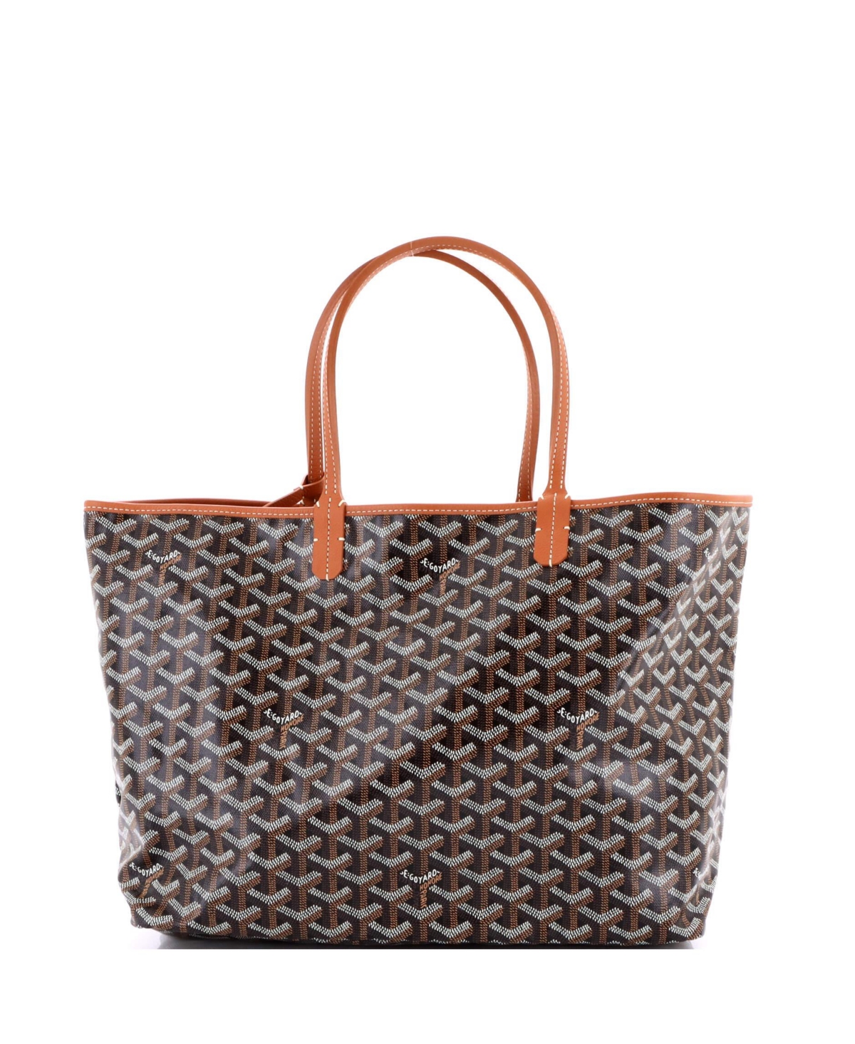 Click here for Pre-Owned Goyard Pm Saint Louis Tote Coated Canvas... prices