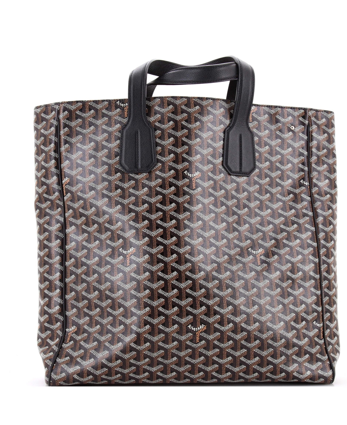 Click here for Pre-Owned Goyard Voltaire Iii Tote Coated Canvas -... prices