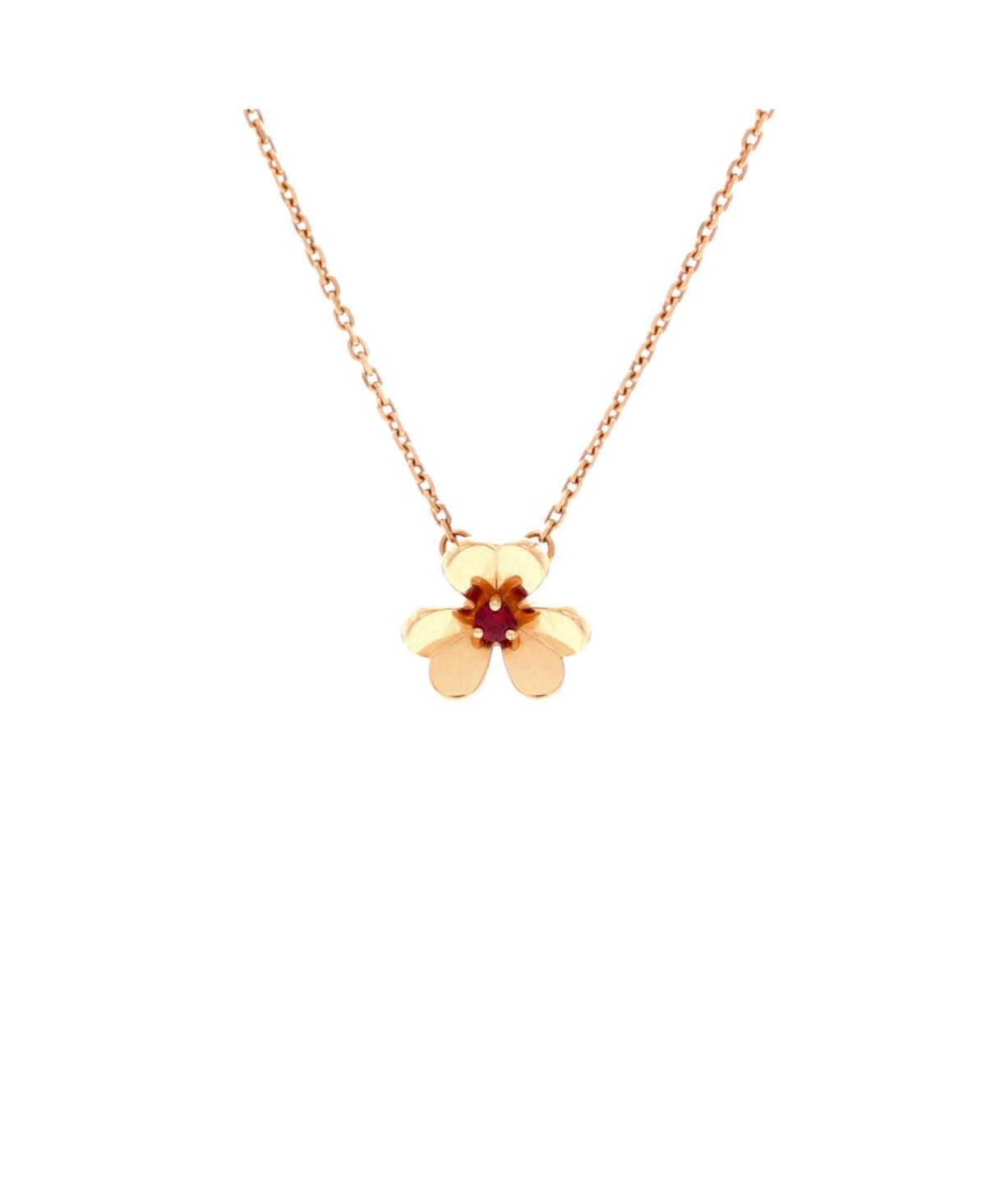 Click here for Pre-Owned Van Cleef & Arpels Frivole Pendant Neckl... prices