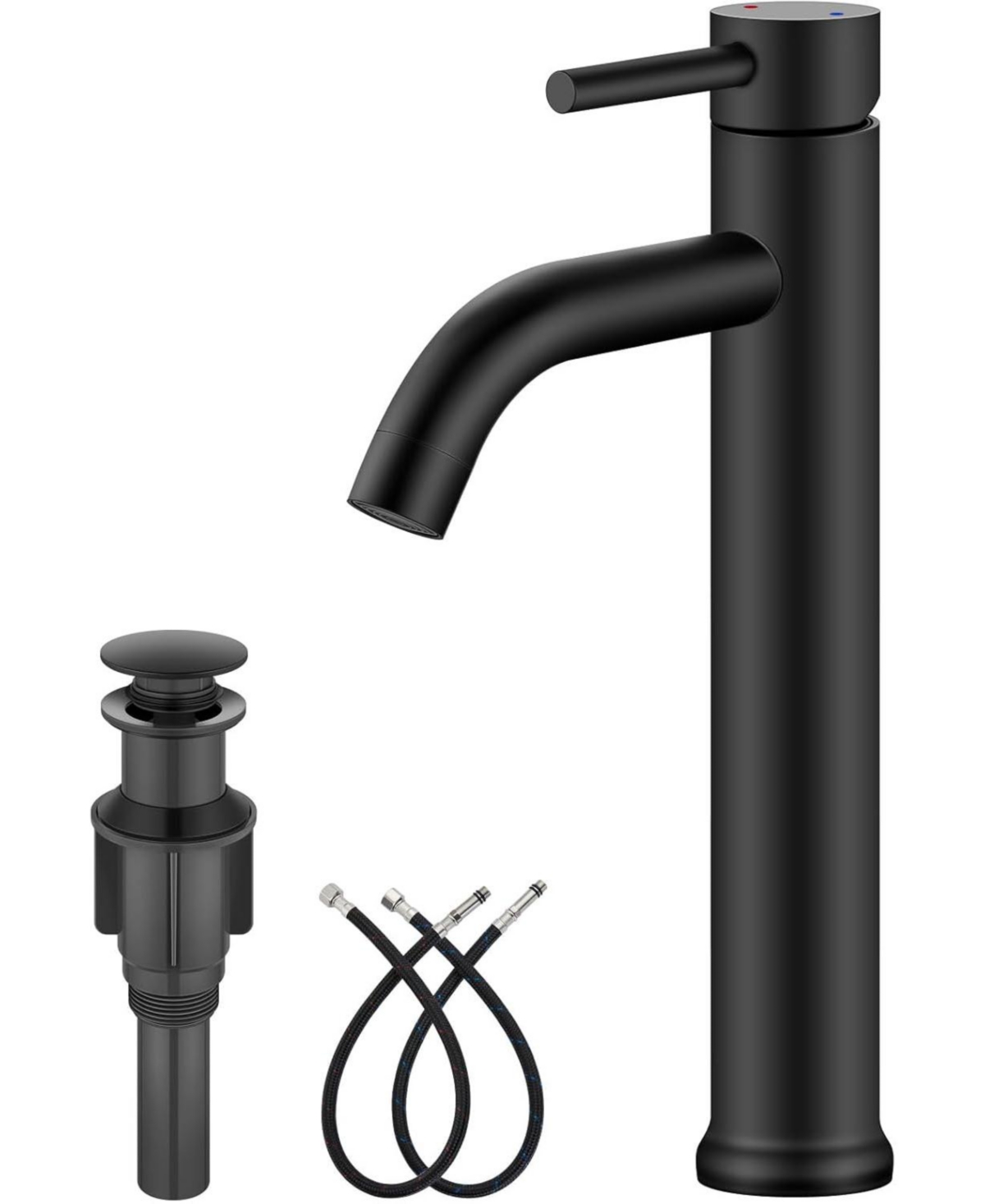 Click here for Busdays Matte Vessel Sink Faucet  Tall Stainless S... prices