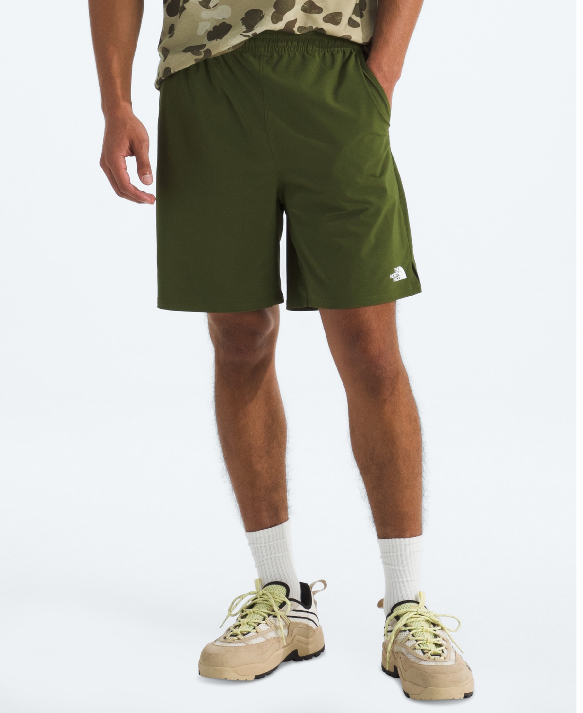 Click here for The North Face Mens Wander Regular-Fit Shorts - Wo... prices