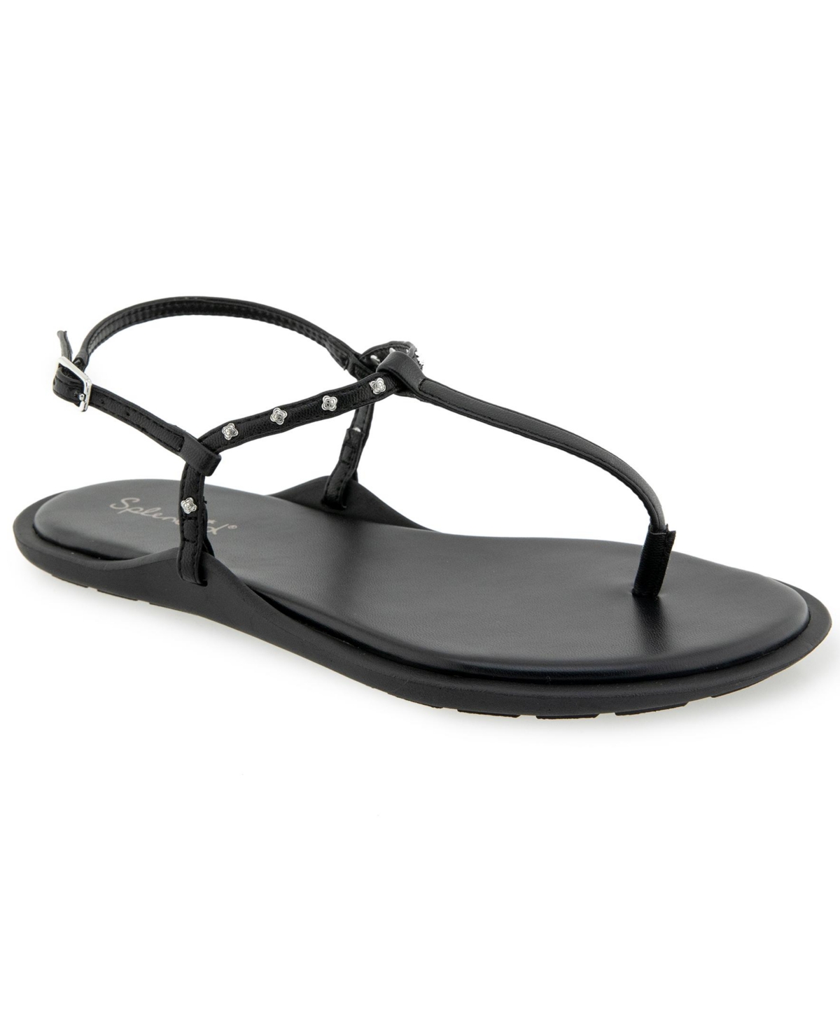 Click here for Splendid Womens Asher Studs Sandal - Black prices
