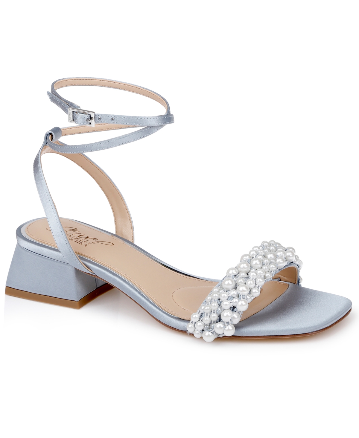 Click here for Jewel Badgley Mischka Womens Payton Square Toe Eve... prices