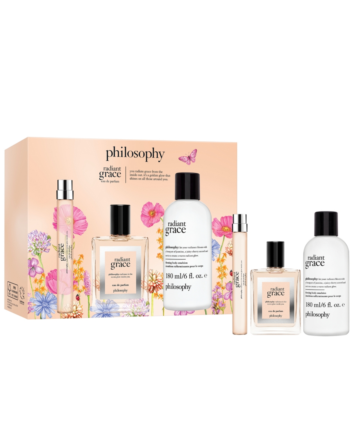 Click here for philosophy 3-Pc. Radiant Grace Eau De Parfum Spray... prices