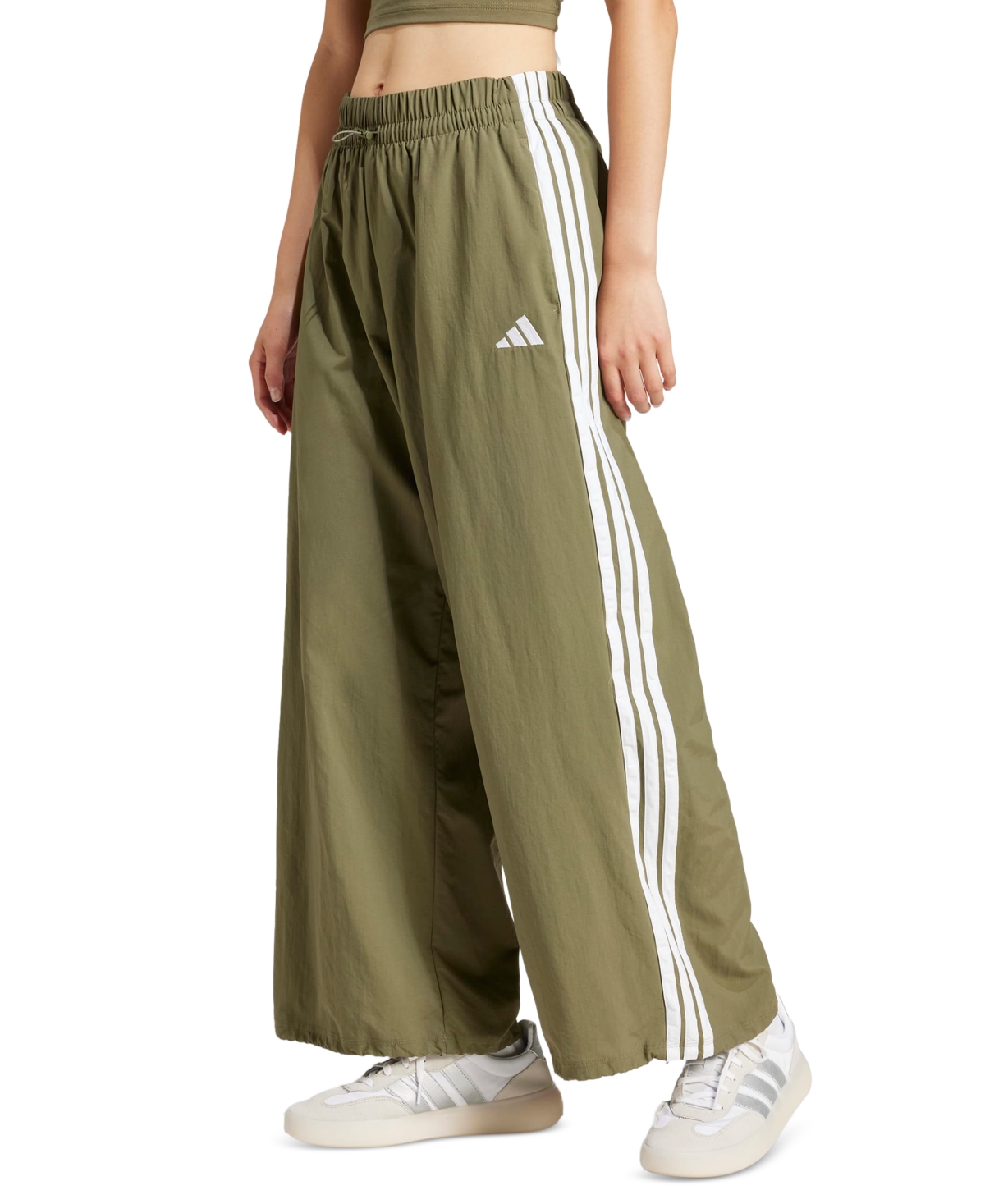 Click here for adidas Womens Three Stripe Parachute Pants - Dark... prices