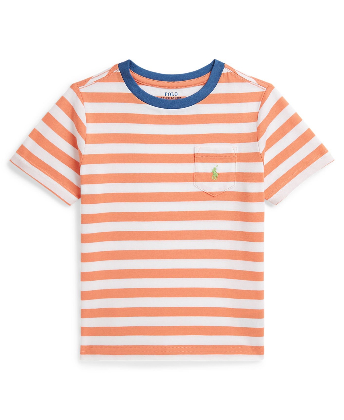 Click here for Polo Ralph Lauren Boys 2T-7 Striped Crewneck T-Shi... prices