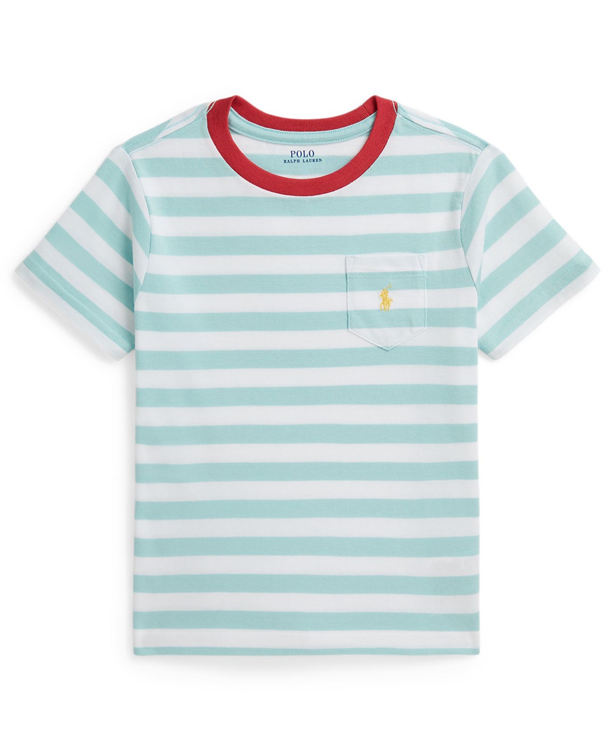 Click here for Polo Ralph Lauren Boys 2T-7 Striped Crewneck T-Shi... prices