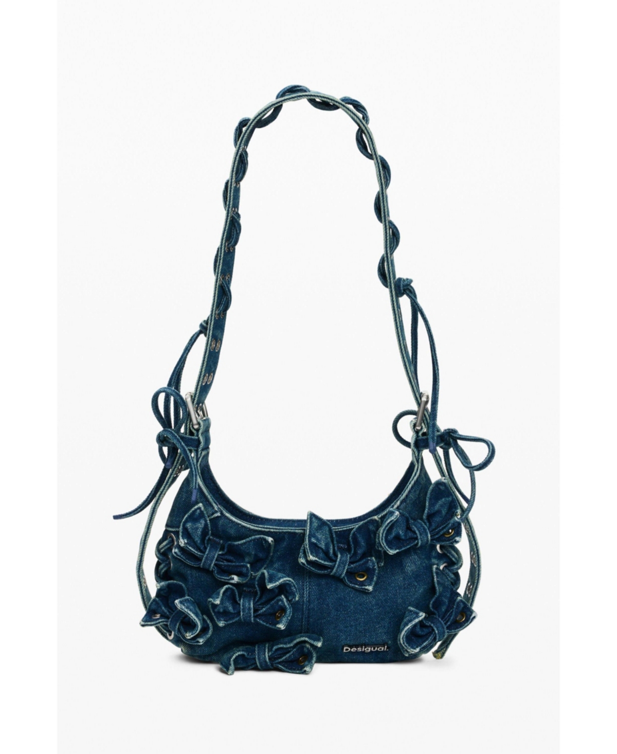Click here for Desigual Womens Denim bag - Dark blue prices