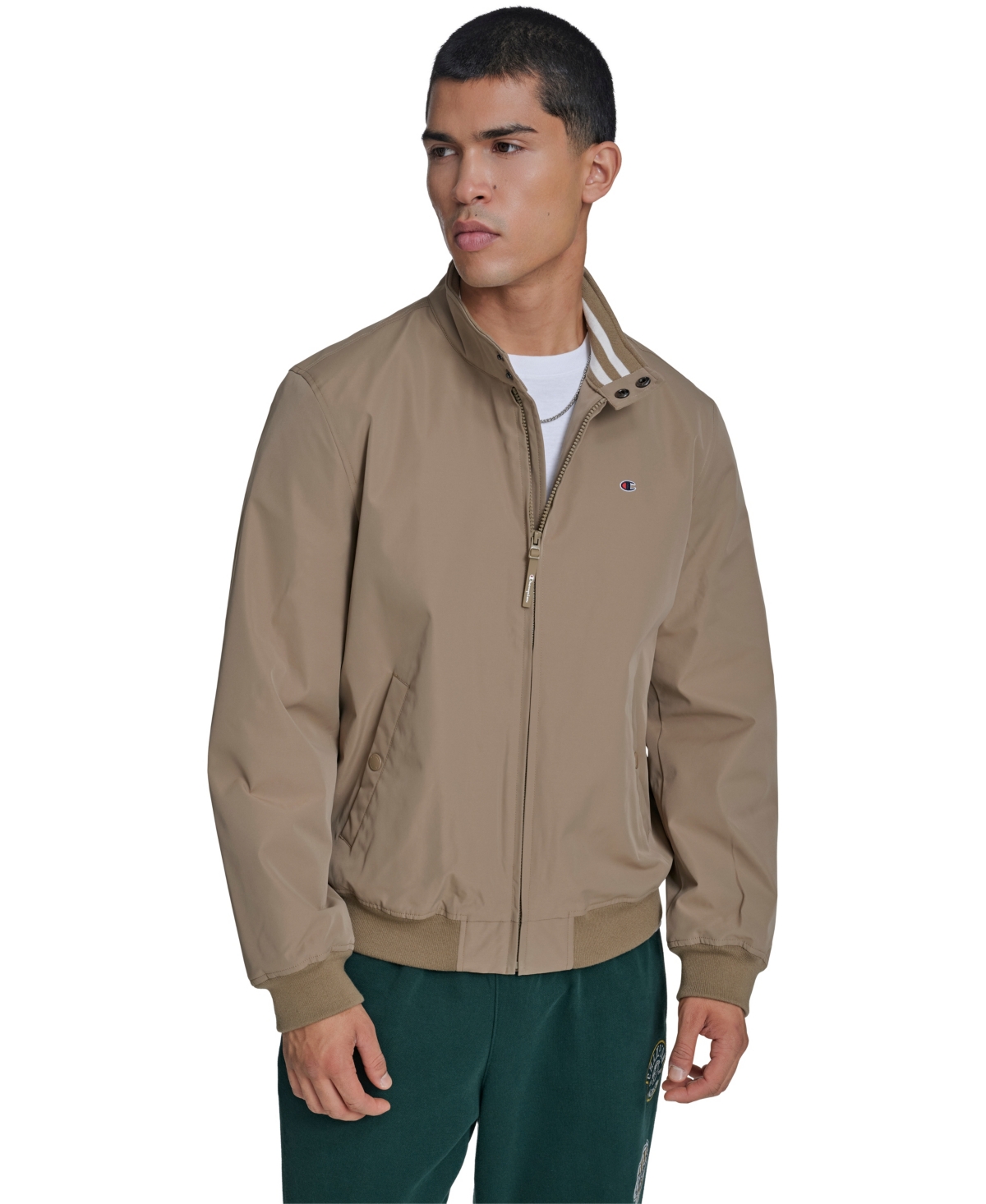Click here for Champion Mens Flex Tech Golf Jacket - Beige prices
