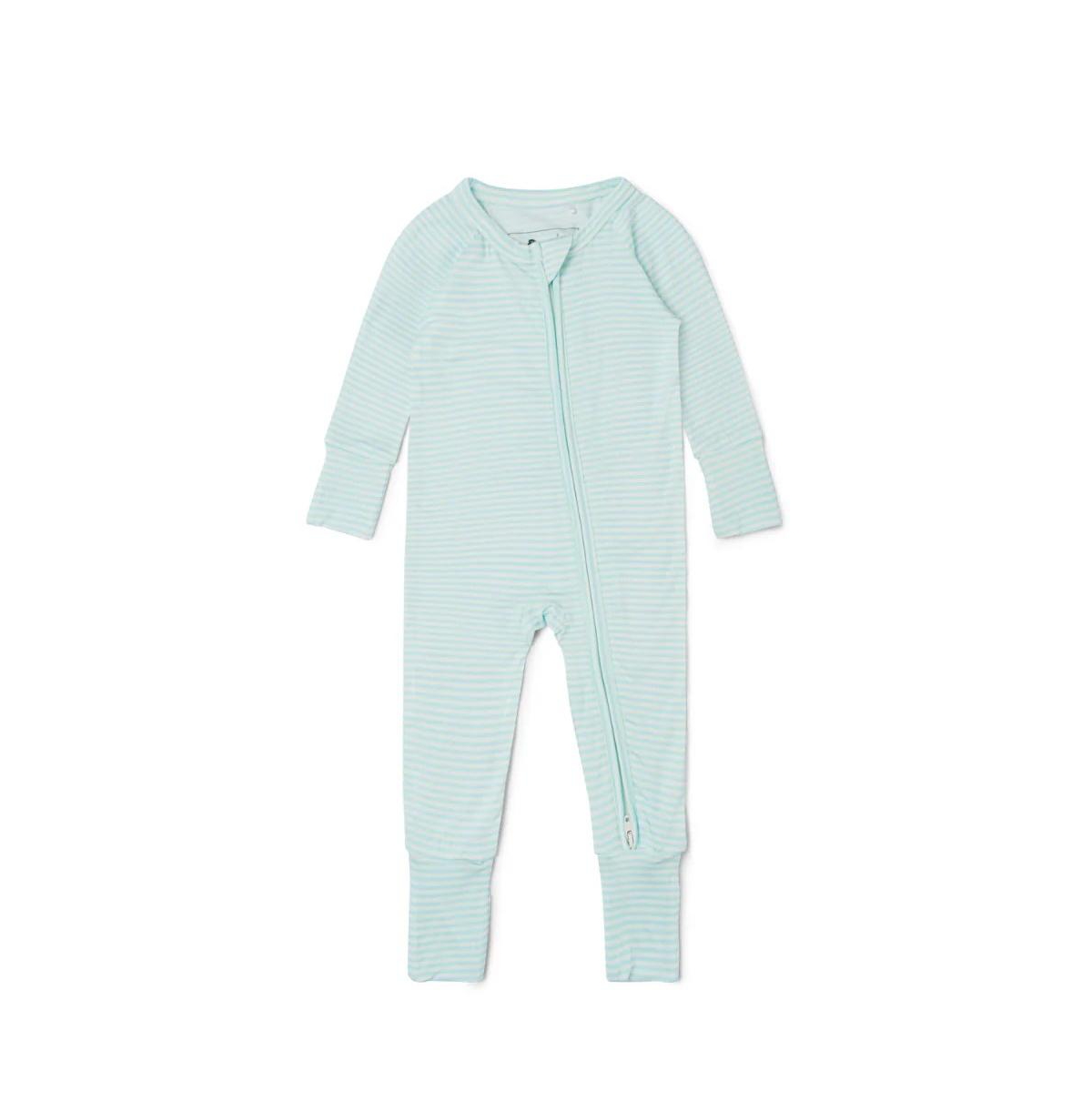 Click here for Motette Baby Boys Cloud Stripe Bamboo Sleeper - Li... prices