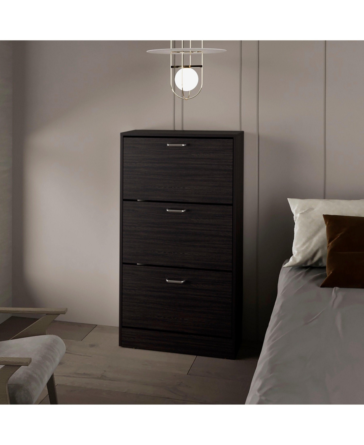 Click here for Fm Furniture Pieces Shoe Rack  3 Flip-Down Compart... prices