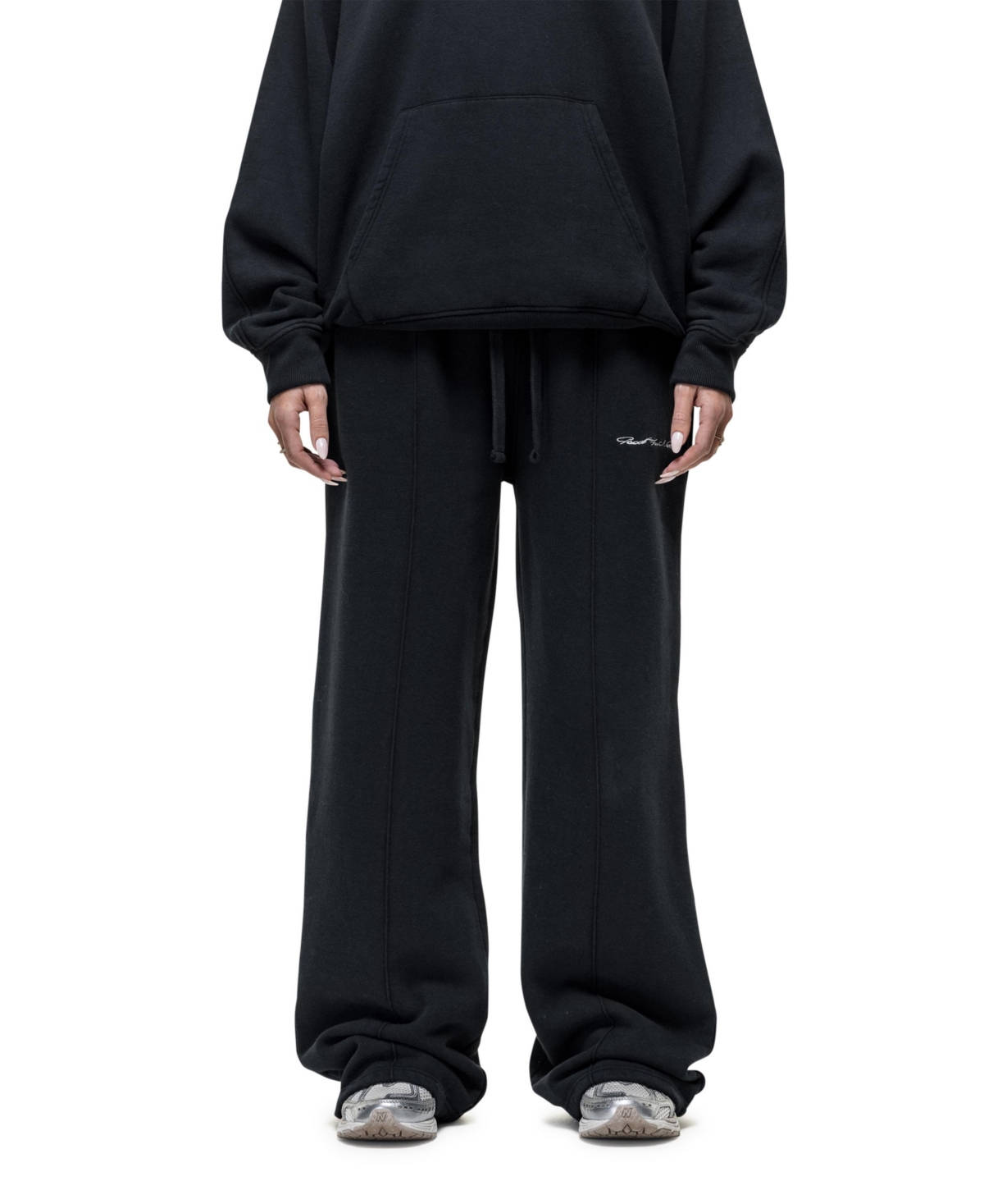 Click here for Good For Nothing Womens Scribble Black Relaxed Jog... prices