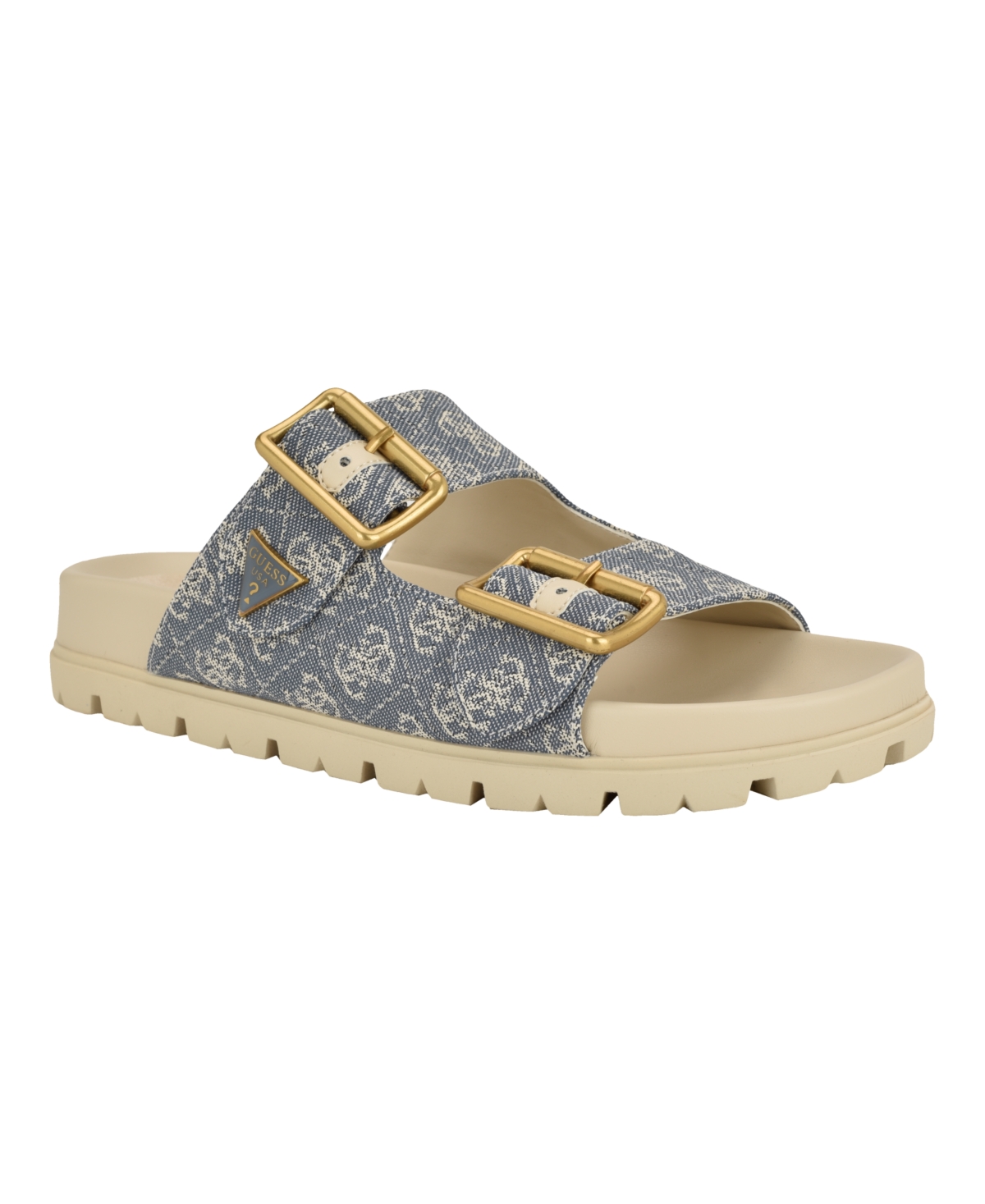 Click here for Guess Womens Fasten Double-Buckle Footbed Sandals... prices