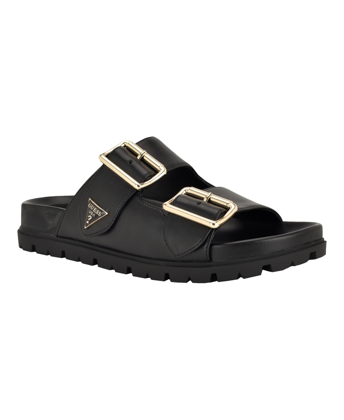 Click here for Guess Womens Fasten Double-Buckle Footbed Sandals... prices