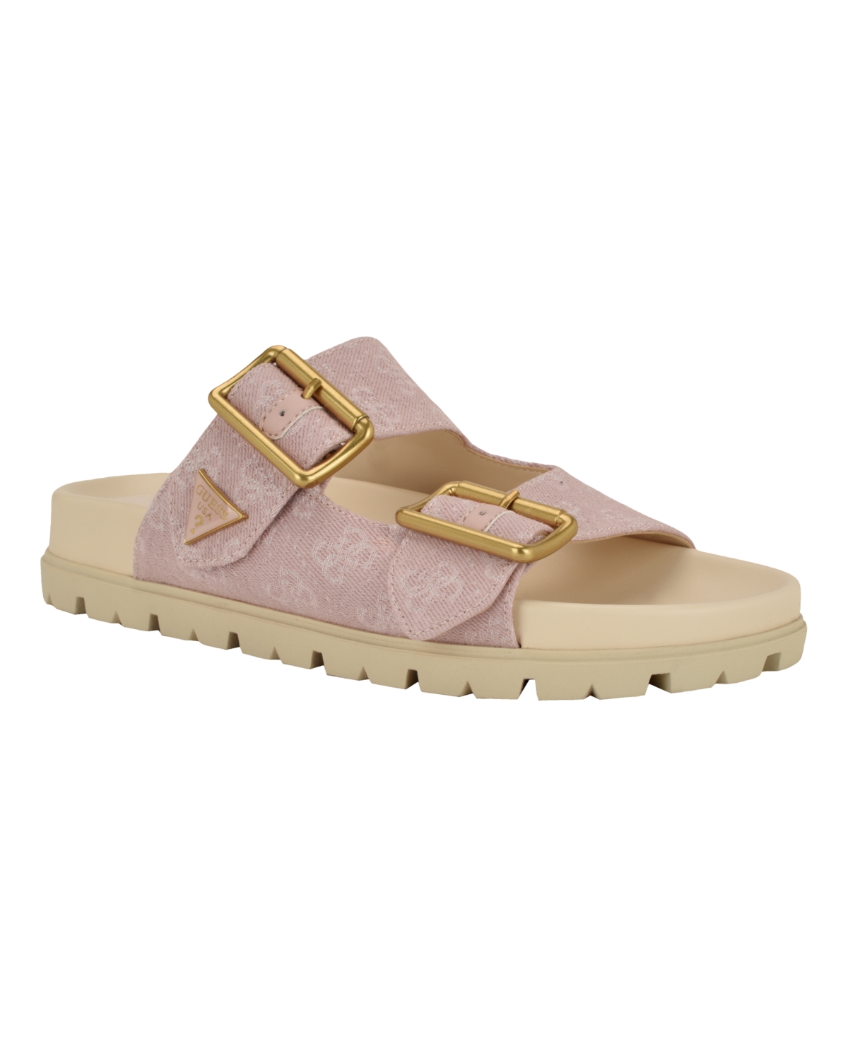 Click here for Guess Womens Fasten Double-Buckle Footbed Sandals... prices