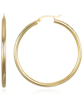 Click here for Macys Hoop Earrings In 10k Yellow Gold Collection prices