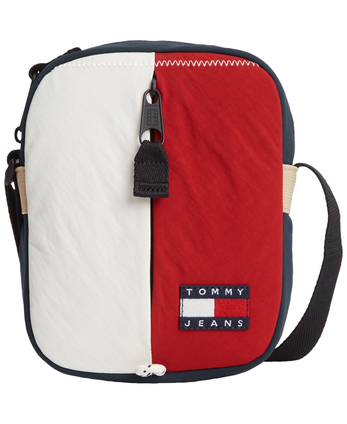 Click here for Tommy Hilfiger Mens Archive Reporter Bag - Blue/Wh... prices