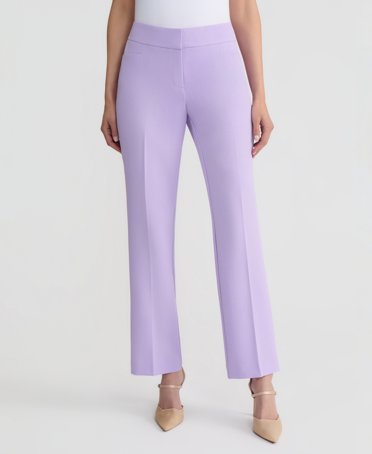 Click here for Kasper Womens Lily Trouser  Regular & Petite - Lav... prices