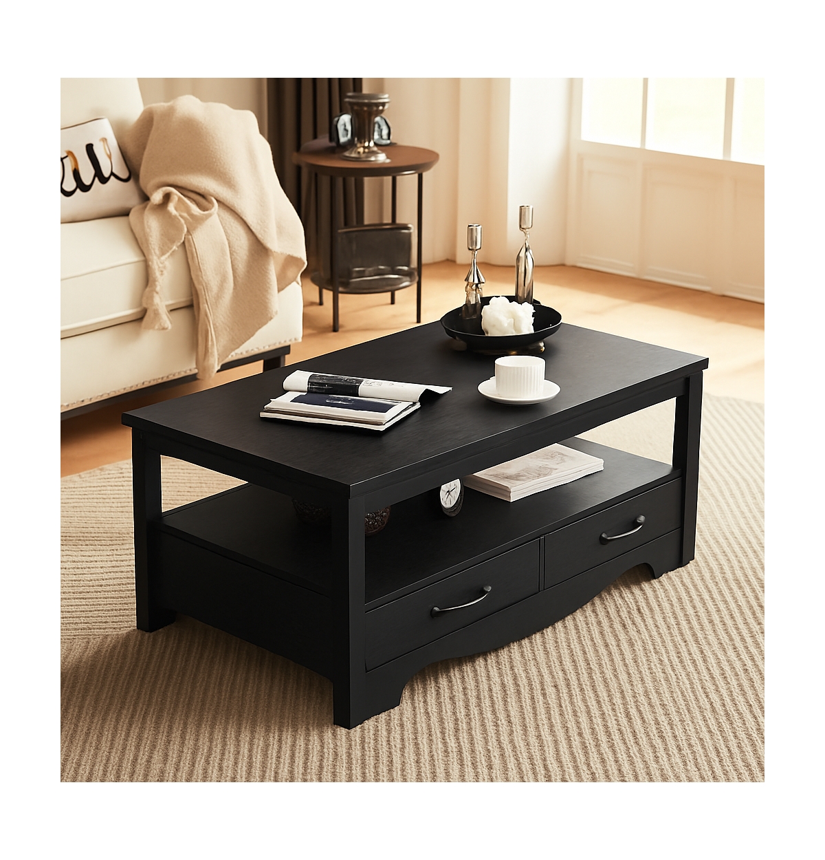 Click here for gaomon Kitchen Table Large Coffee Table for Dining... prices