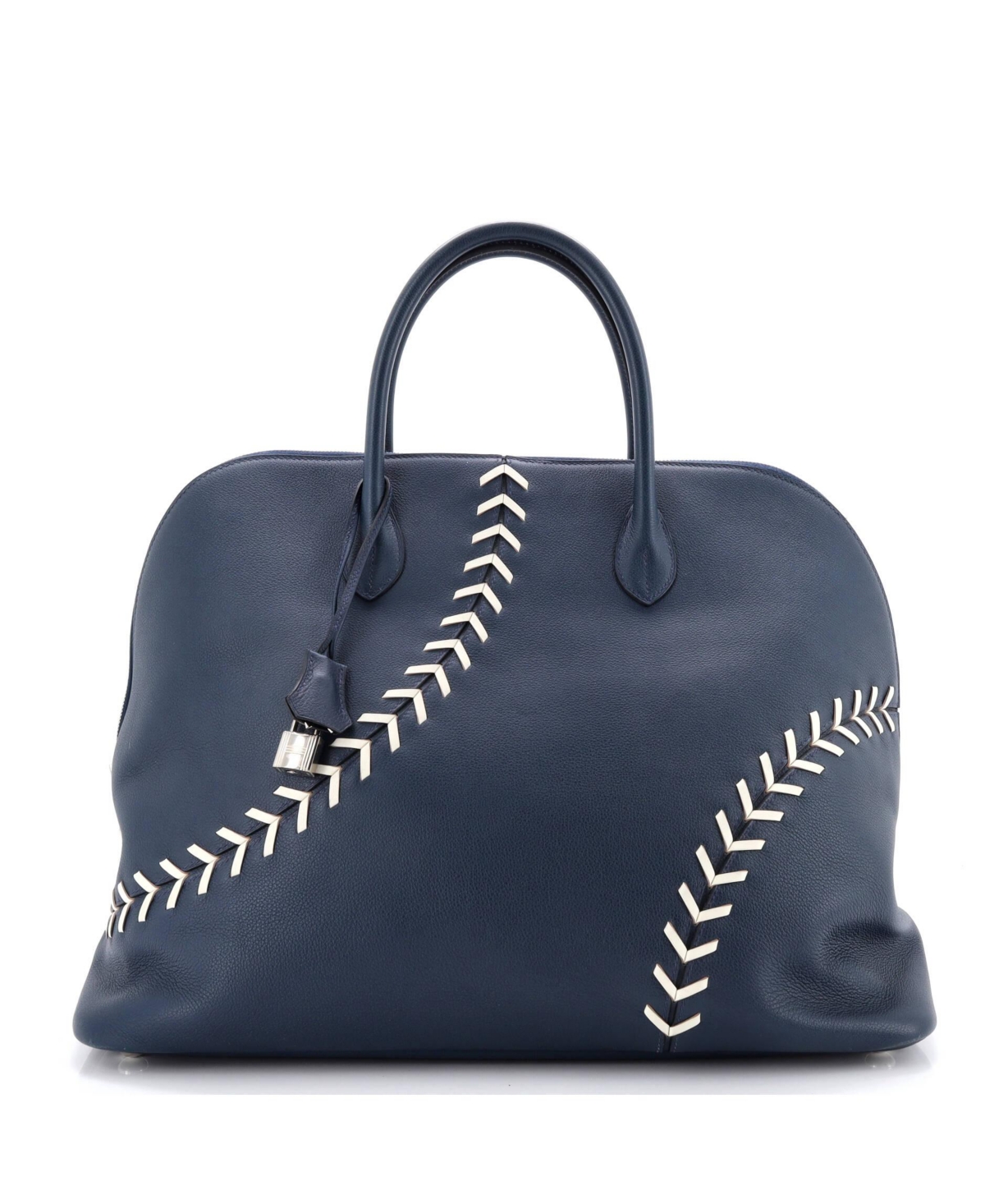 Click here for Pre-Owned HERMES 45 Bolide 1923 Baseball Bag Everc... prices