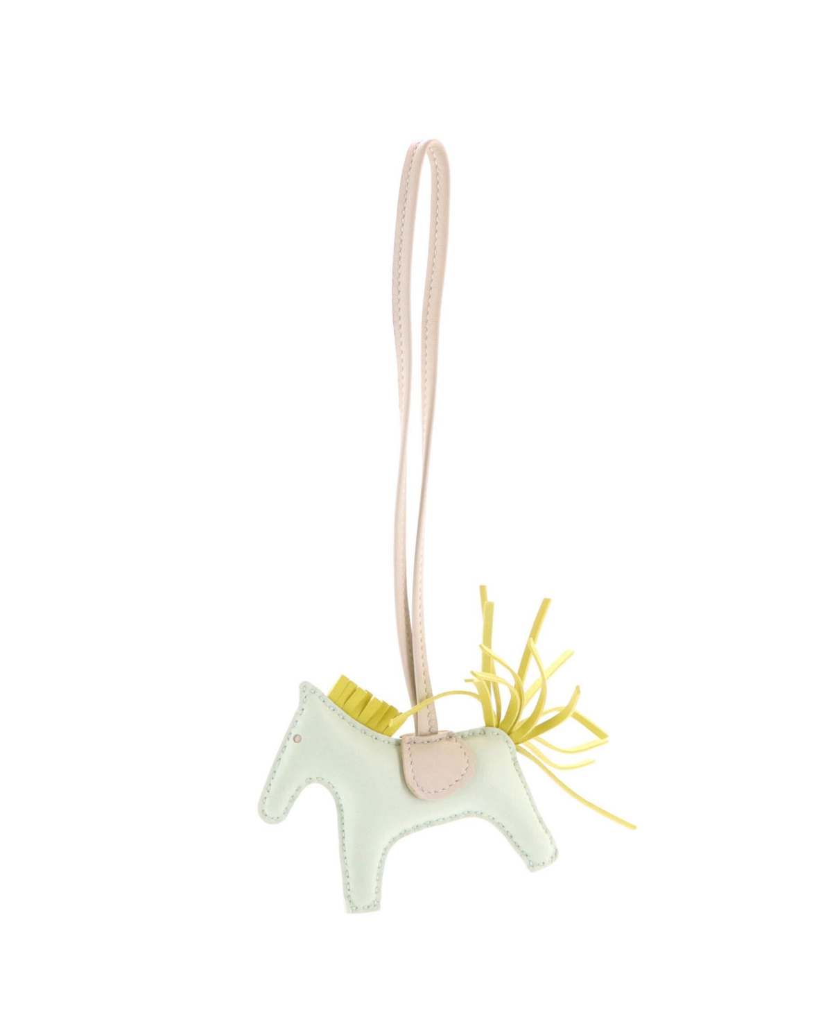 Click here for Pre-Owned Hermes Pm GriGri Rodeo Bag Charm Leather... prices