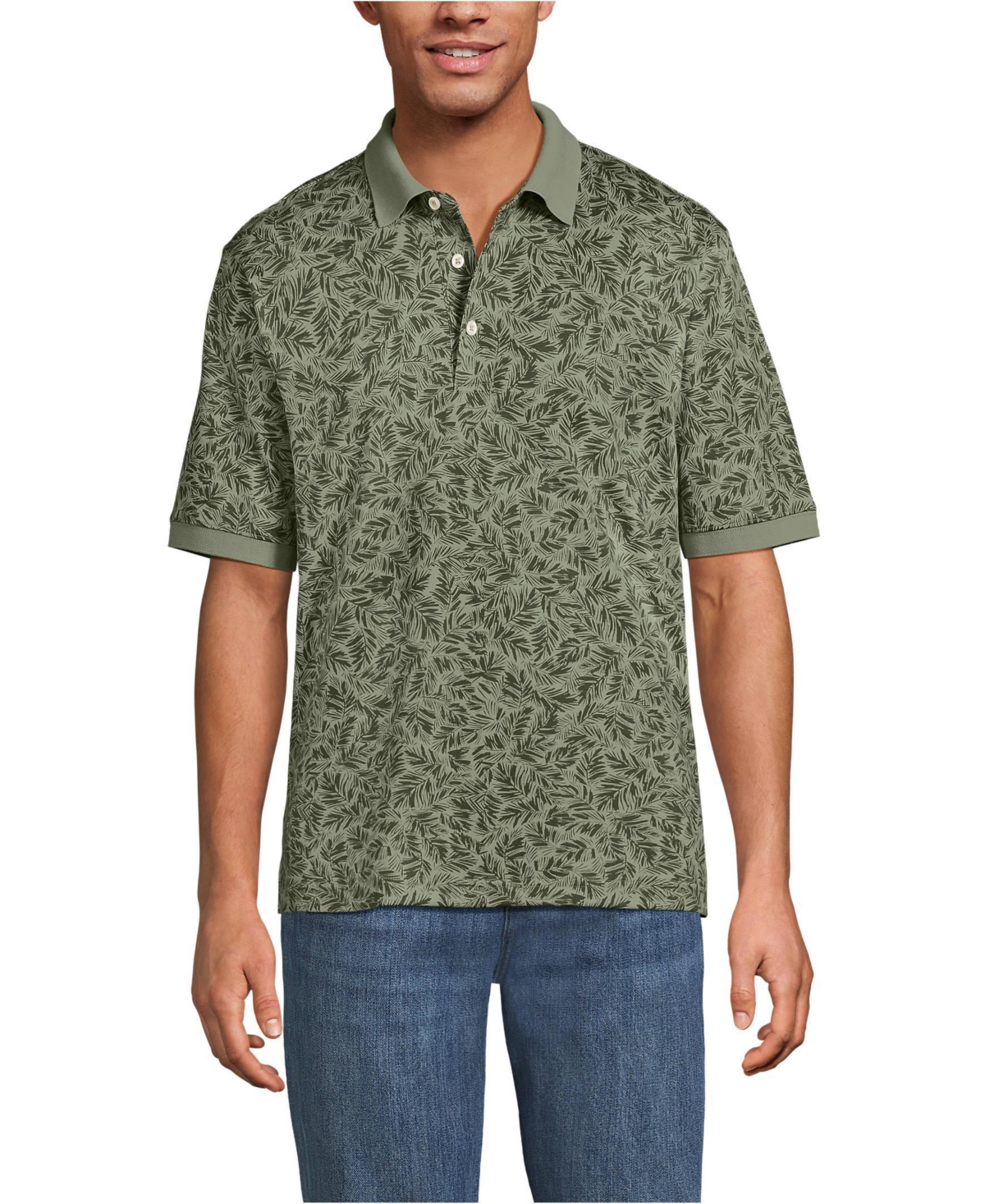 Click here for Lands End Mens Short Sleeve Cotton Supima Polo Shi... prices