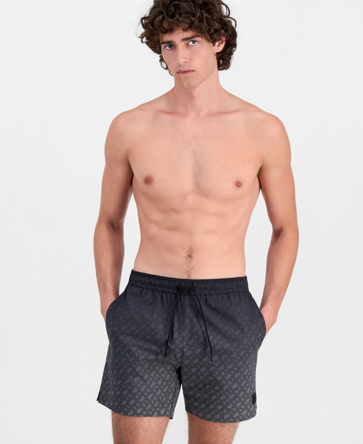 Click here for Boss by Hugo Boss Mens Ombre 6 Swim Trunks - Black... prices