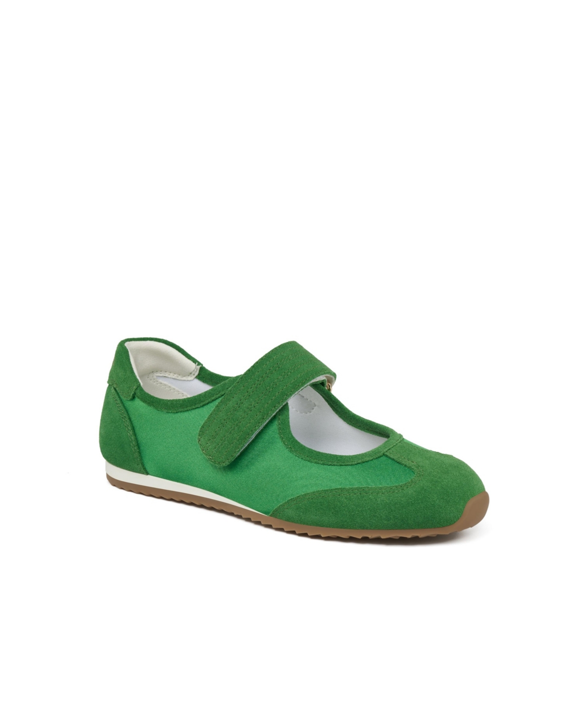 Click here for Jslides Womens Patricia Mary Jane Flats - Green prices