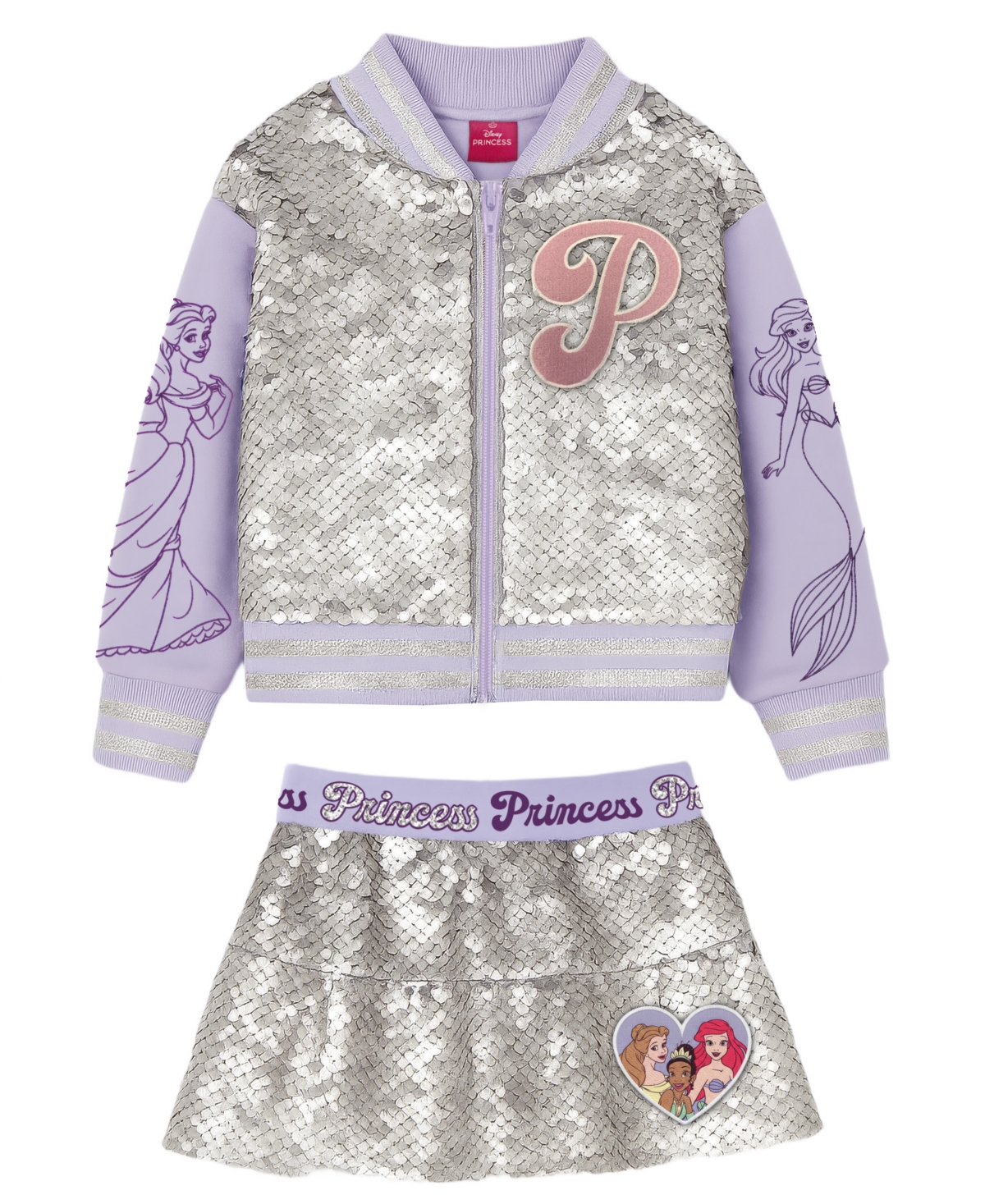 Click here for Kate Mack Girls 2T-6X Princess Sequin Jacket and S... prices
