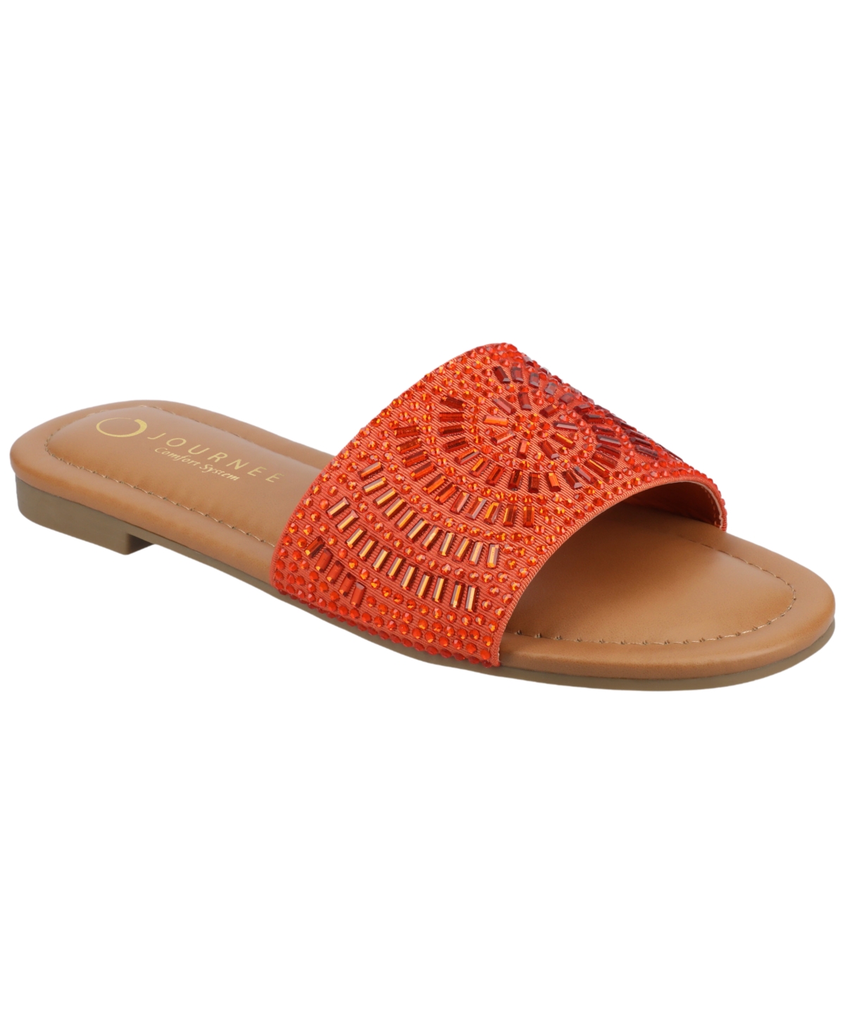 Click here for Journee Collection Womens Maria Slip On Metallic B... prices