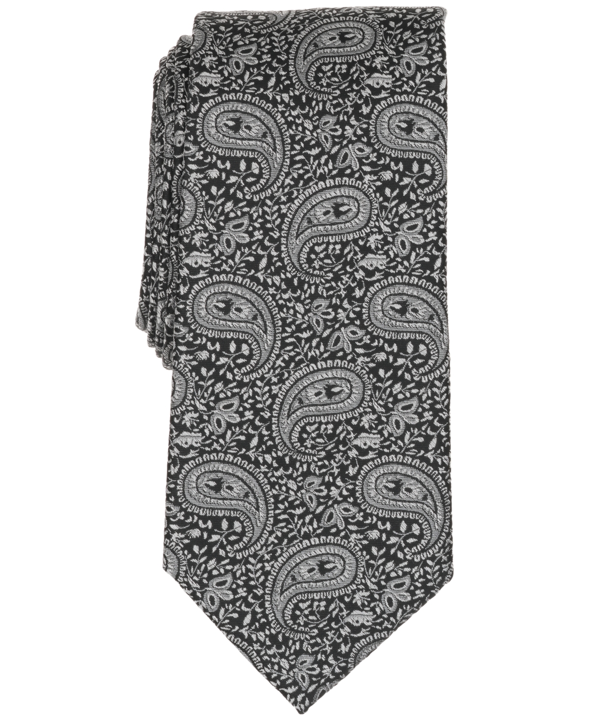 Click here for Michael Kors Mens Luma Paisley Tie - Black prices