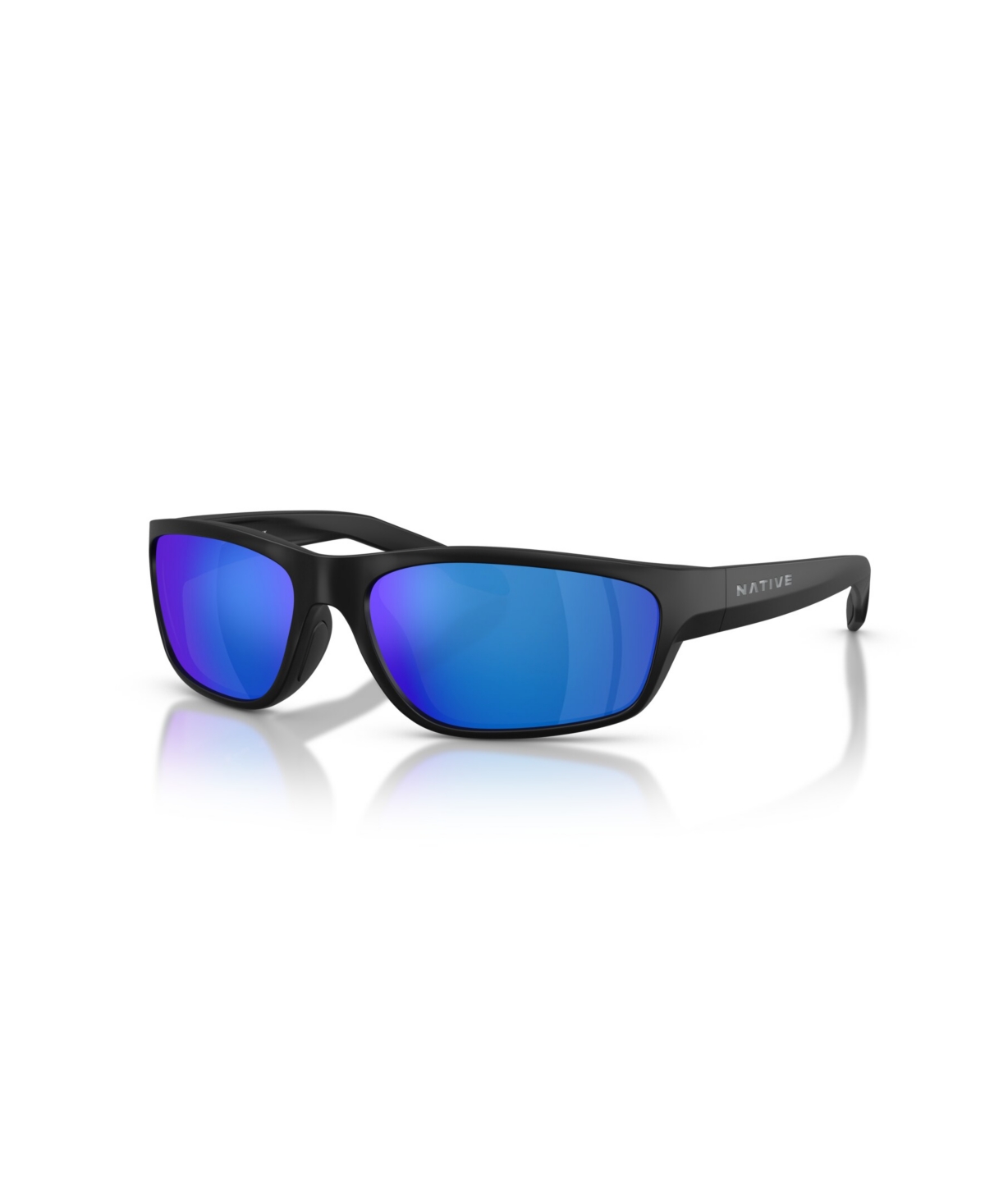 Click here for Native Mens Polarized Rectangle Sunglasses  Craggy... prices