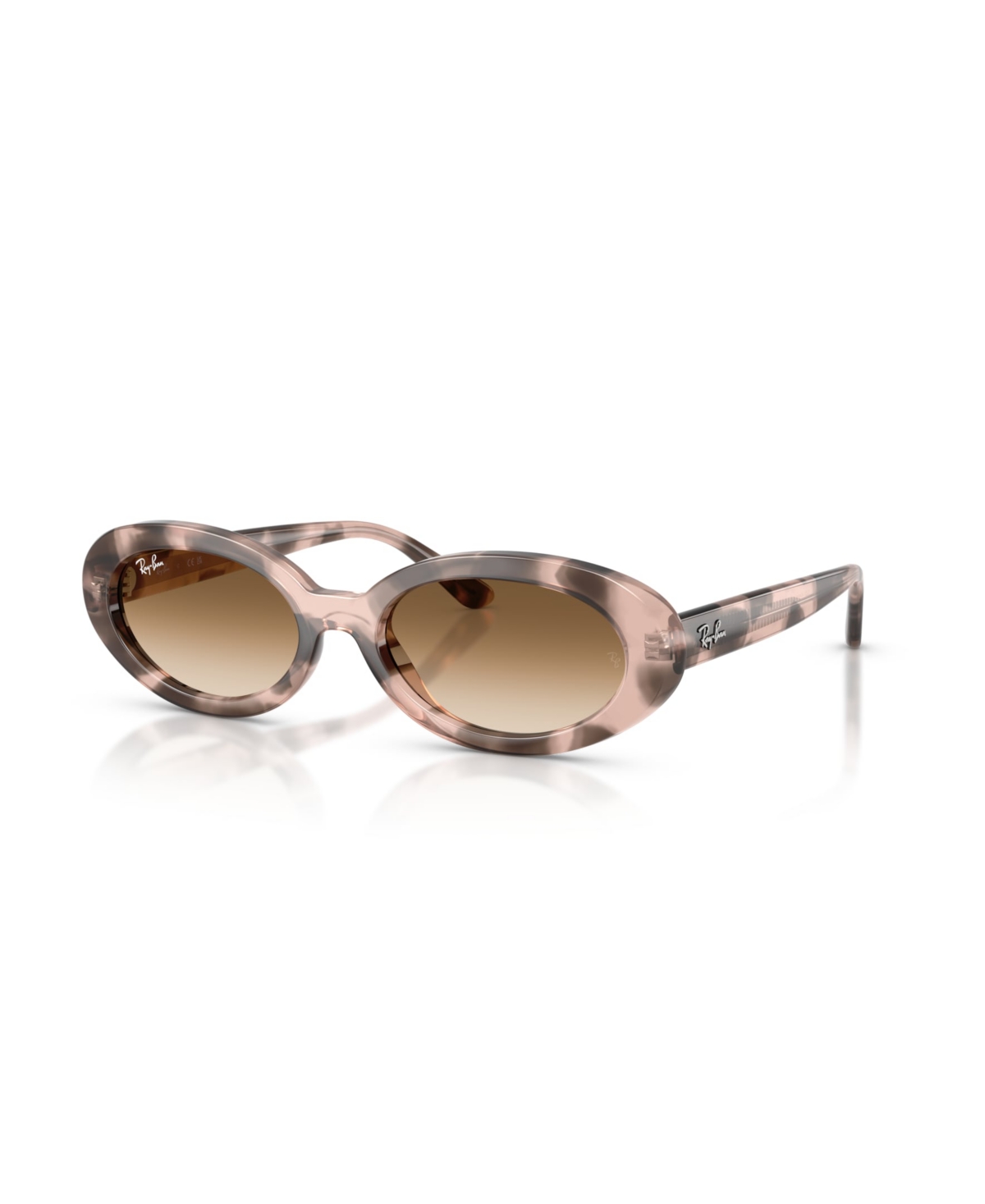 Click here for Ray-Ban Womens Oval Sunglasses  RB2223 - Opal Pink... prices