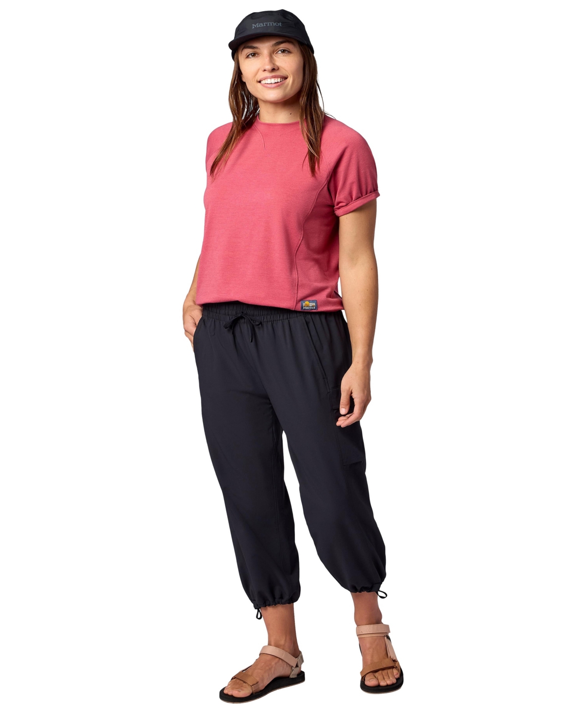 Click here for Marmot Womens Lumina Capri Pants - Black prices