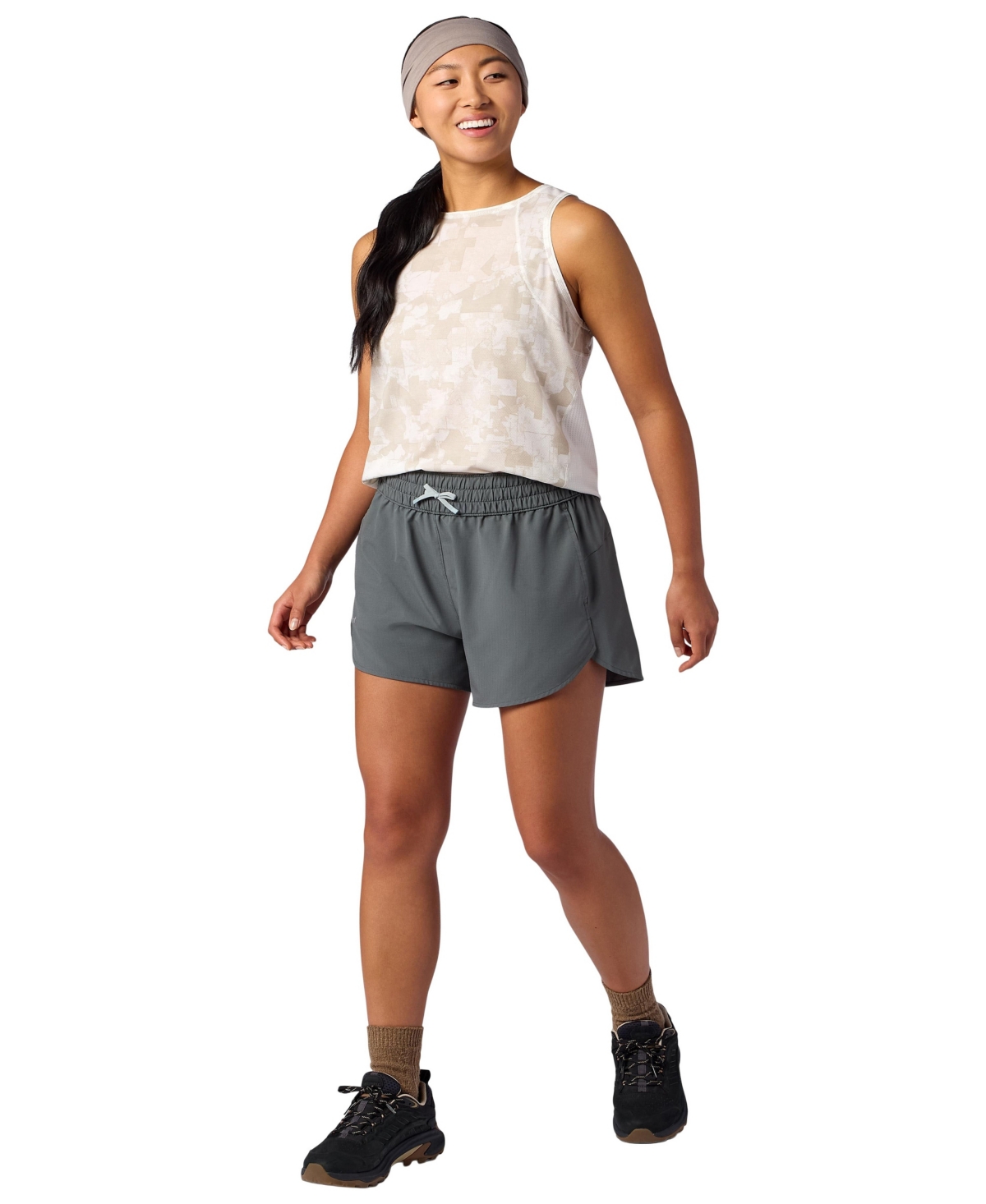 Click here for Marmot Womens Upbeat Active Hiking Shorts - Cobble... prices