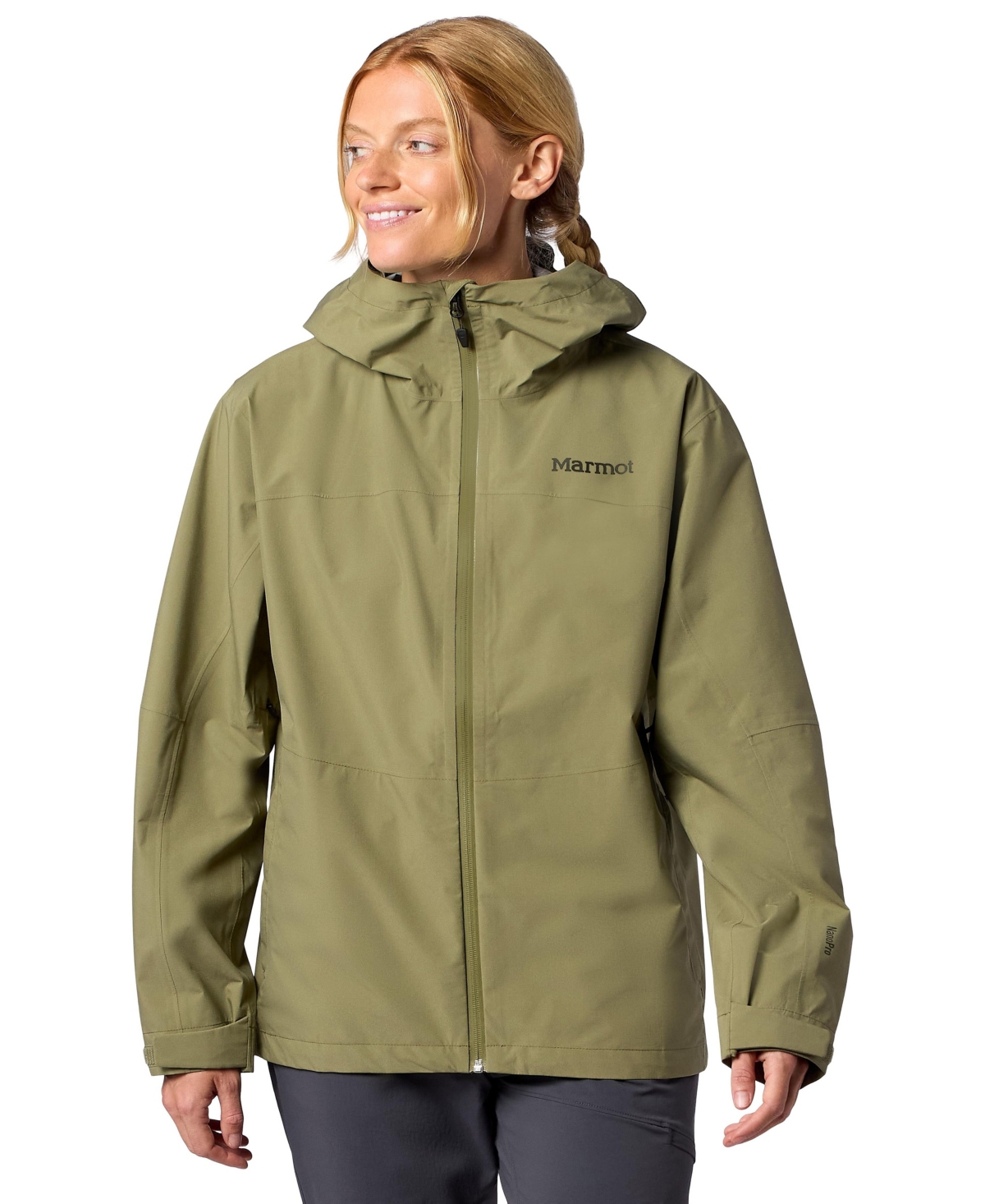 Click here for Marmot Womens PreCip Evo Flex Jacket - Olive Grove prices