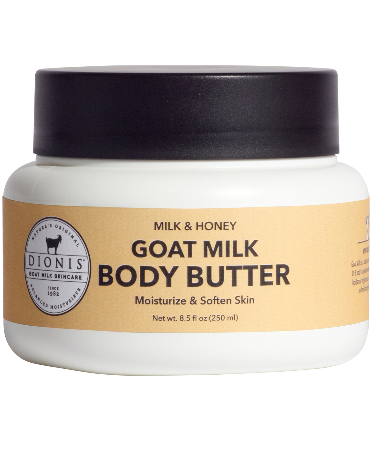 Click here for Dionis Milk Honey Goat Milk Body Butter  8.5 oz. prices