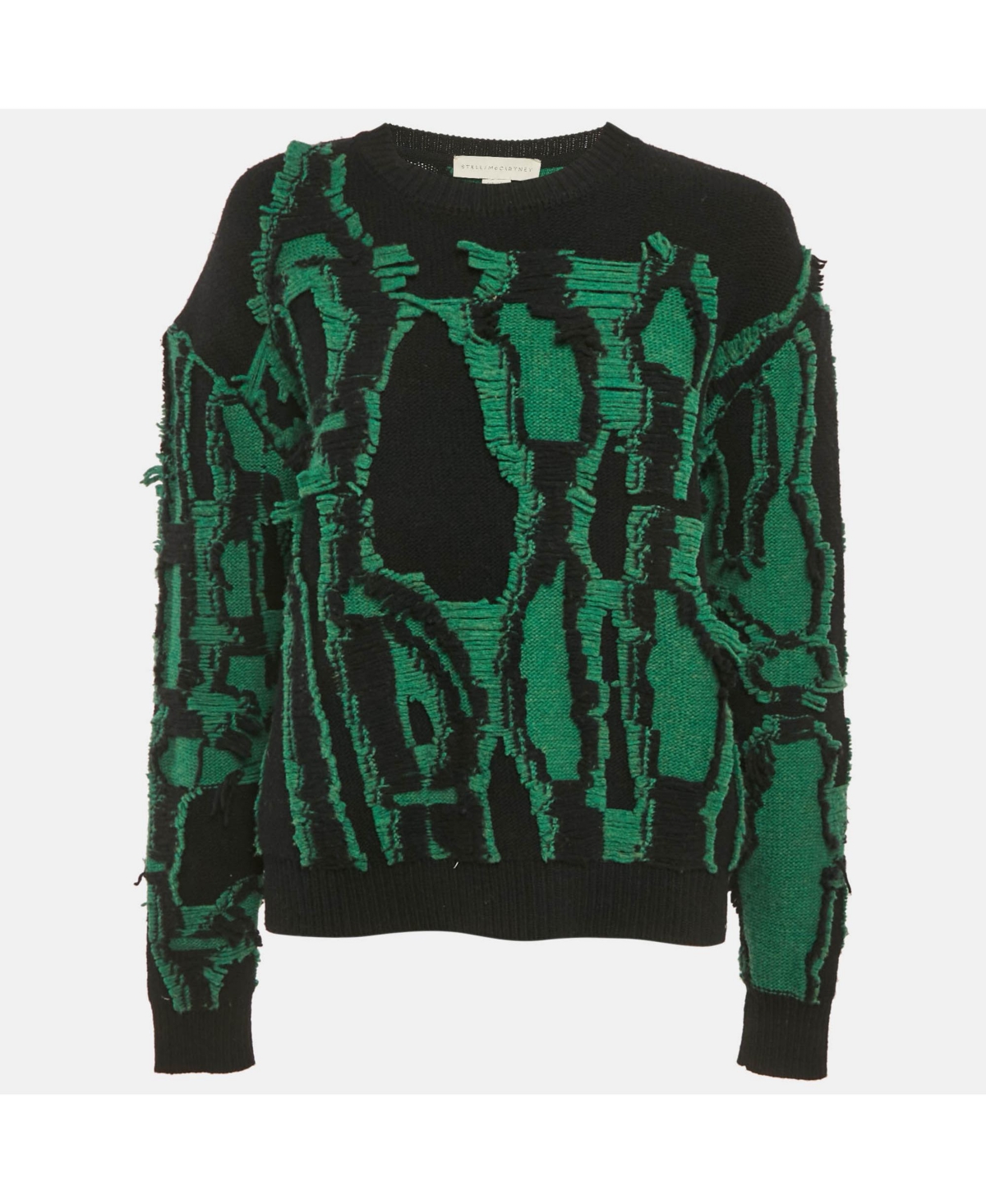 Click here for Pre-Owned Stella Mccartney Womens Frayed Knit Crew... prices