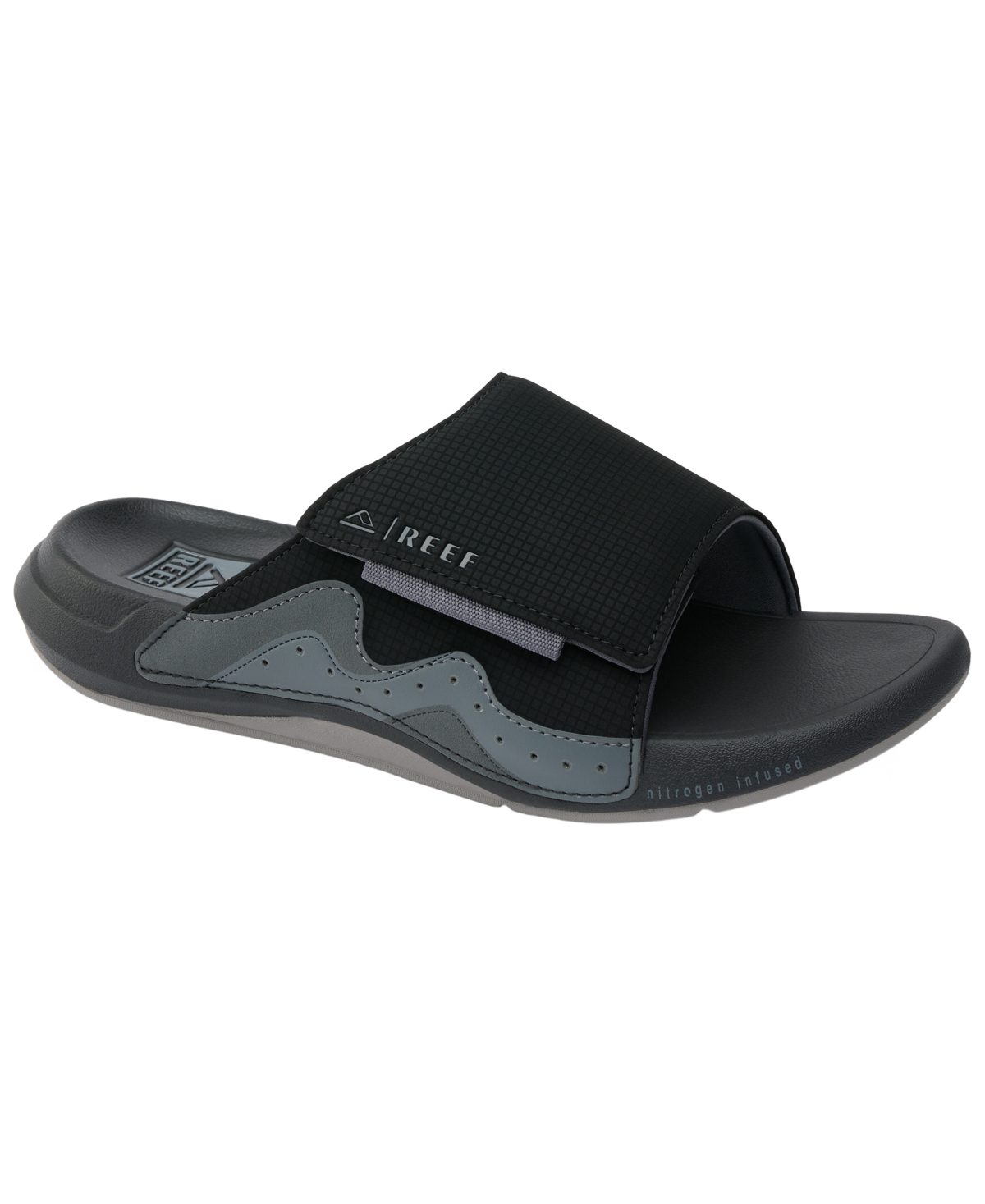 Click here for Reef Mens Swell Cruiser Cushiony Slip-On Slides -... prices