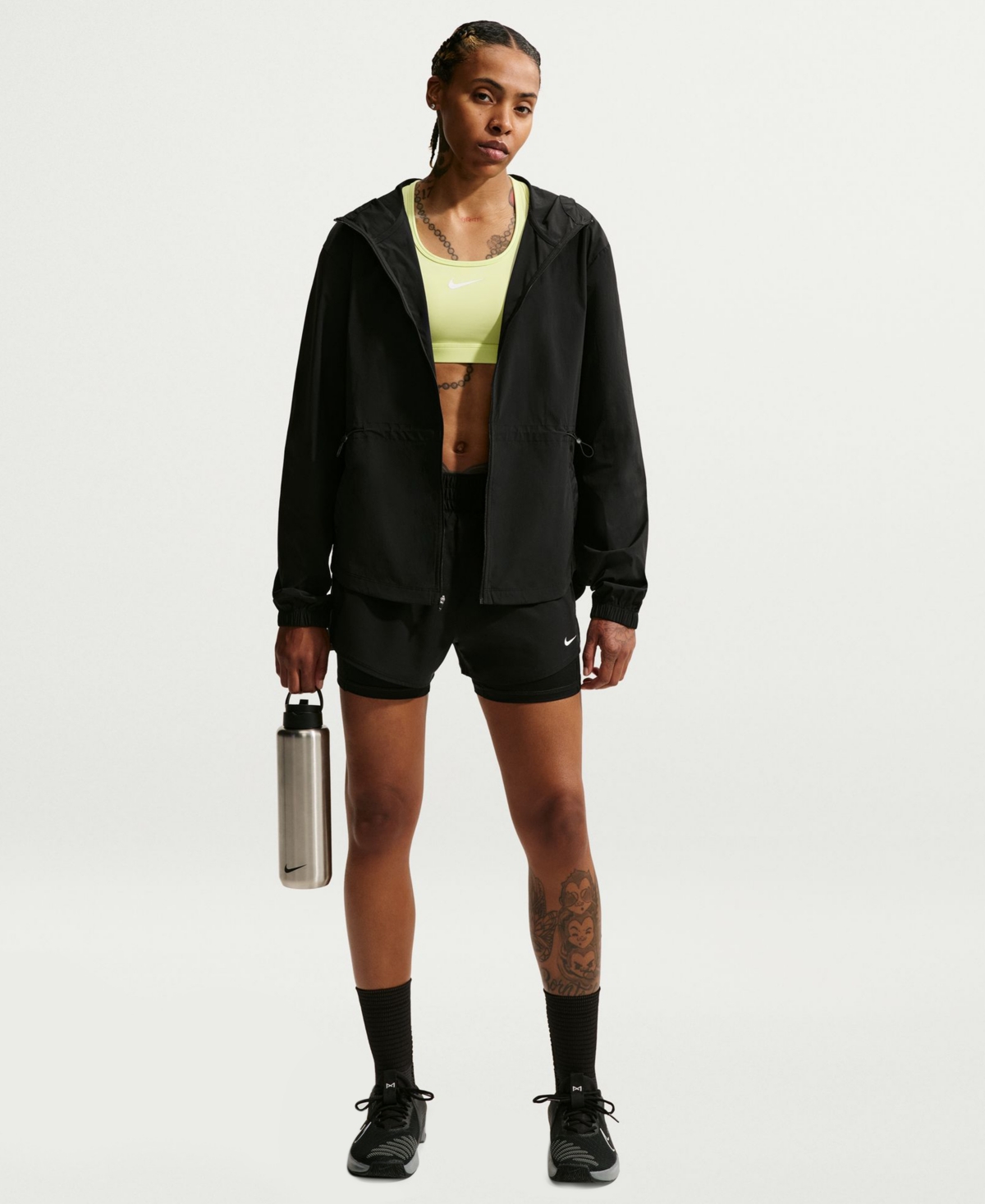 Click here for Nike One Womens Dri-fit Jacket - Black/white prices