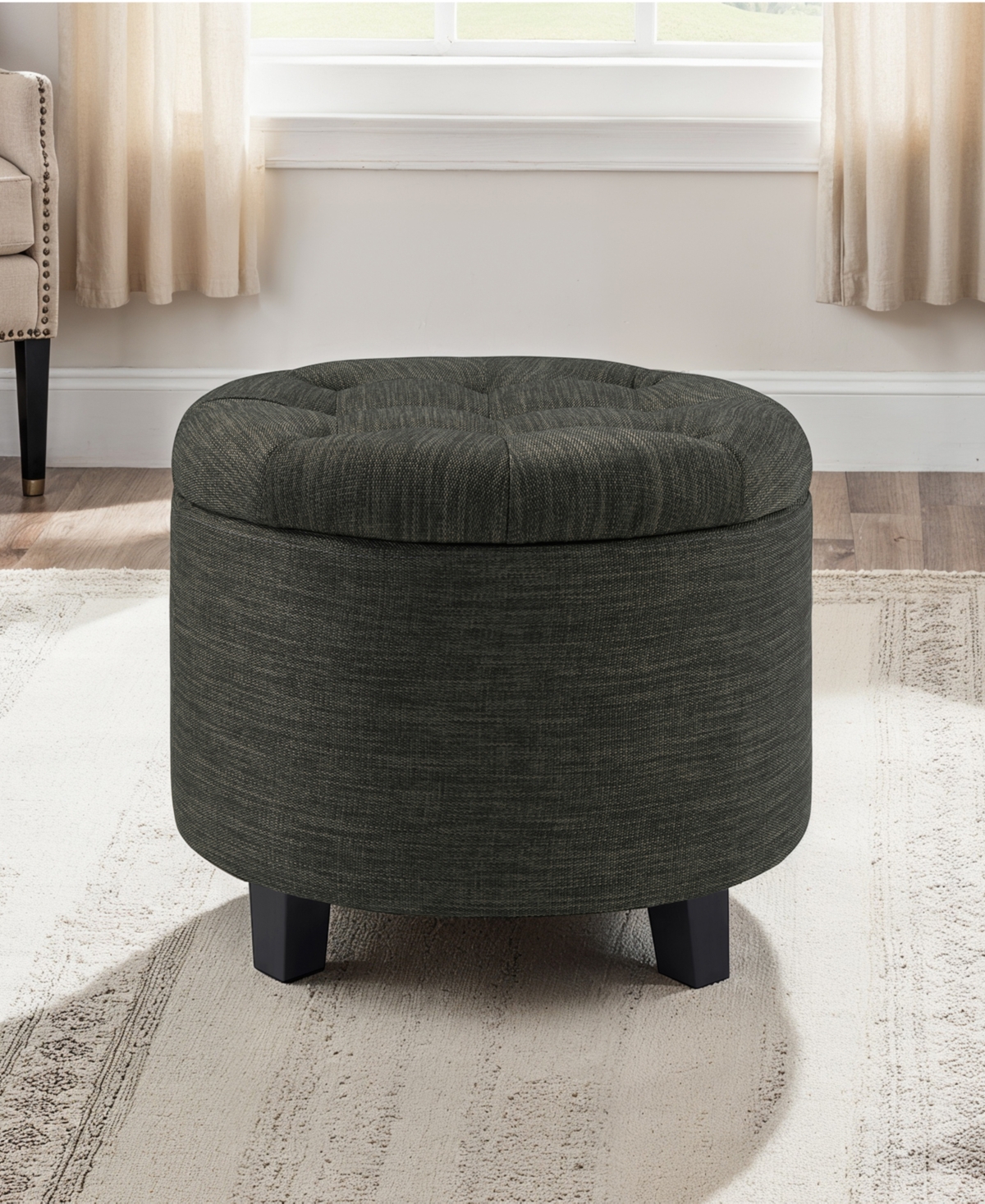 Click here for Convenience Concepts Designs4Comfort Round Ottoman... prices