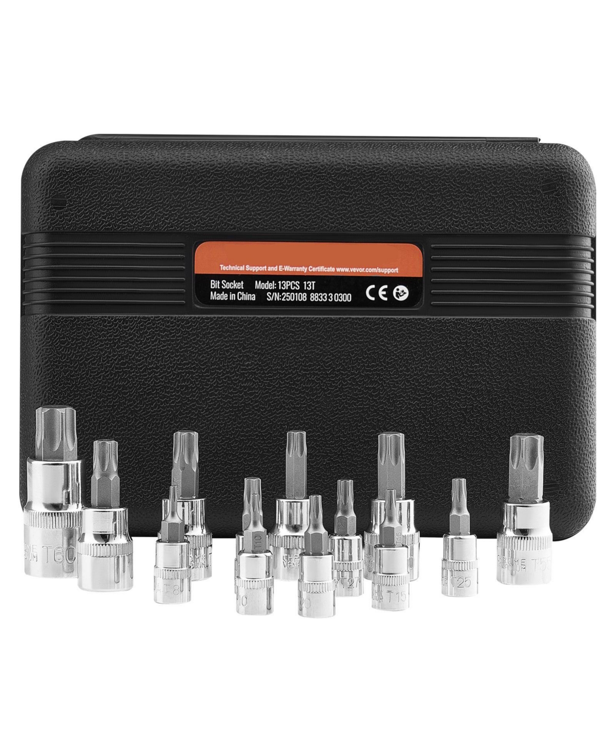 Click here for Sugifit 13-Piece Torx Bit Socket Set with T8-T60 S... prices