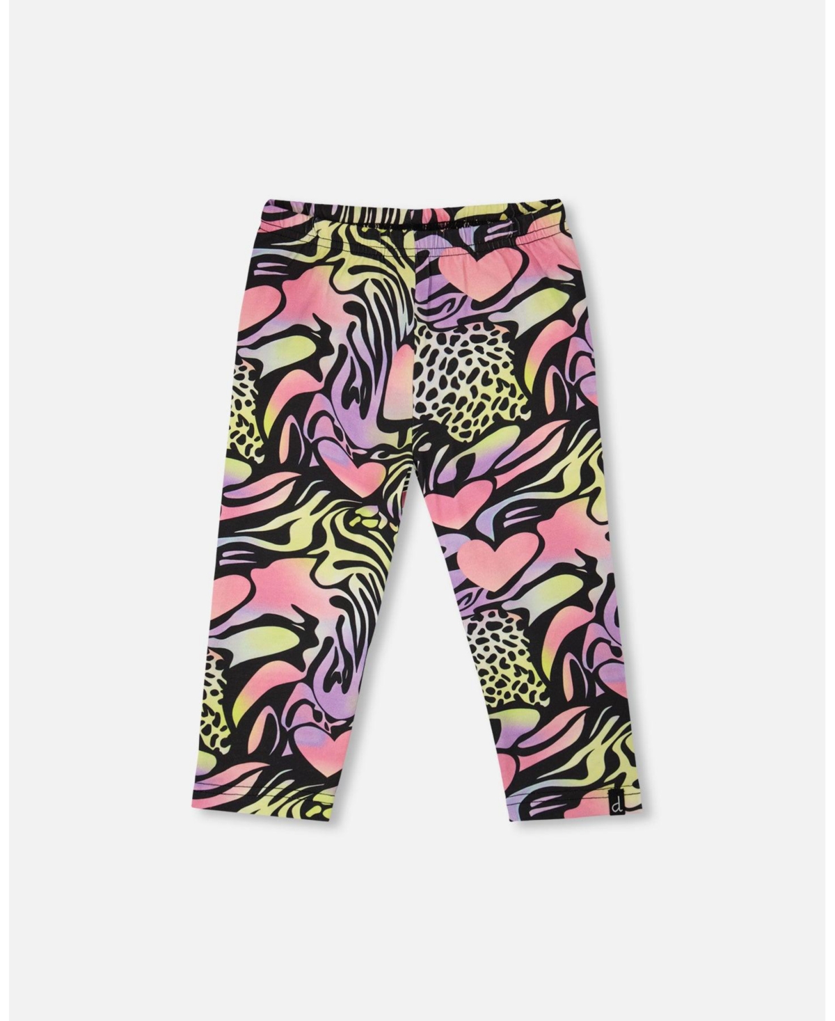 Click here for Deux par Deux Big Girls Cotton Jersey Capri - Blac... prices