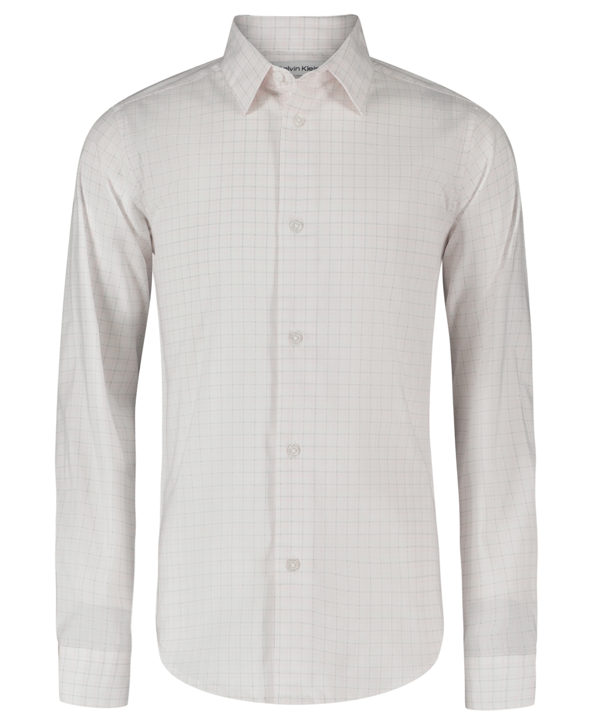 Click here for Calvin Klein Boys 8-20 Long-Sleeve Stretch Dobby C... prices