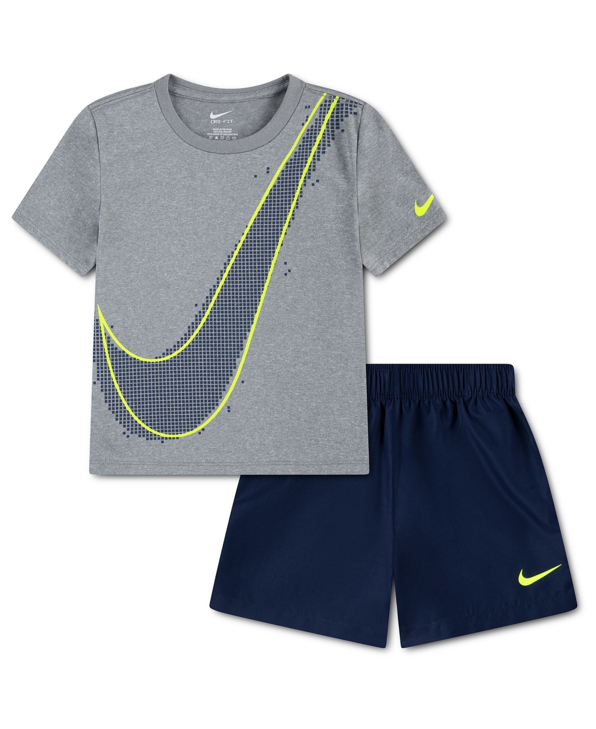 Click here for Nike Boys Toddler 2T-4T Dri-fit Crewneck T-Shirt a... prices