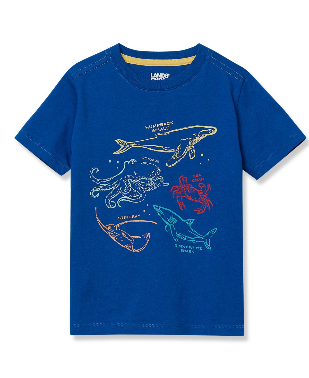 Click here for Lands End Boys Short Sleeve Graphic Tee - Sea life... prices